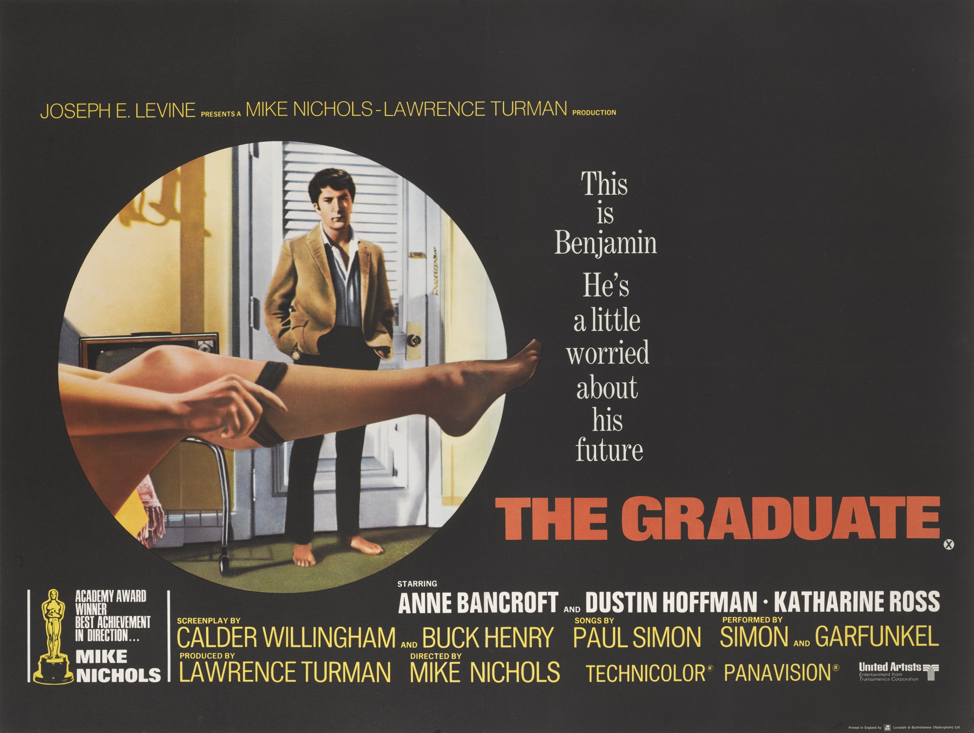 The Graduate (1967), poster, British | Original Film Posters | 2023 ...