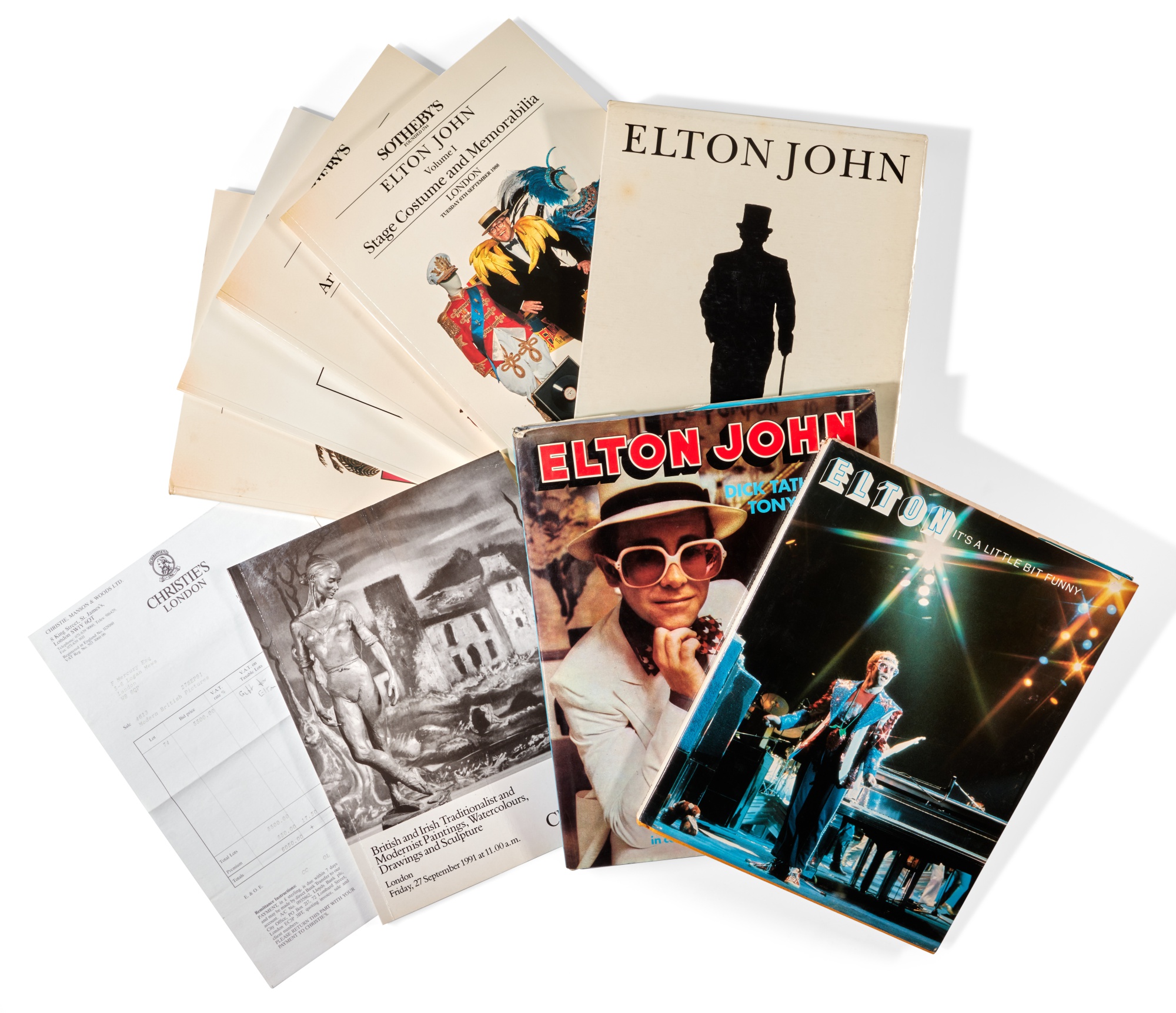 [Elton John] | Collection of material related to Elton John, 1976-1991 | Freddie Mercury: A ...