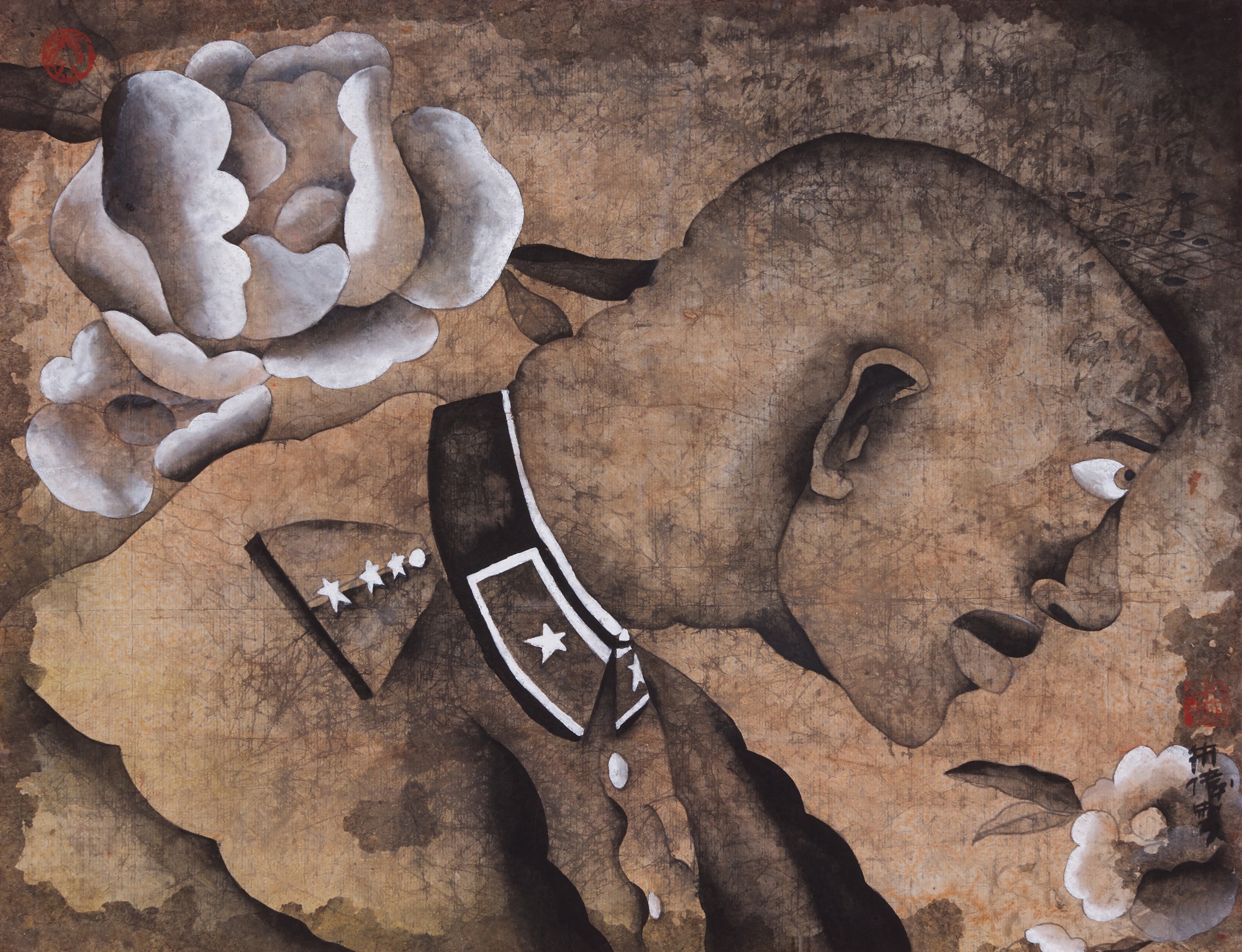 Zhu Wei, The Story of Beijing Album Series | 朱偉 《北京時間系列》 設色紙本 鏡框 ...