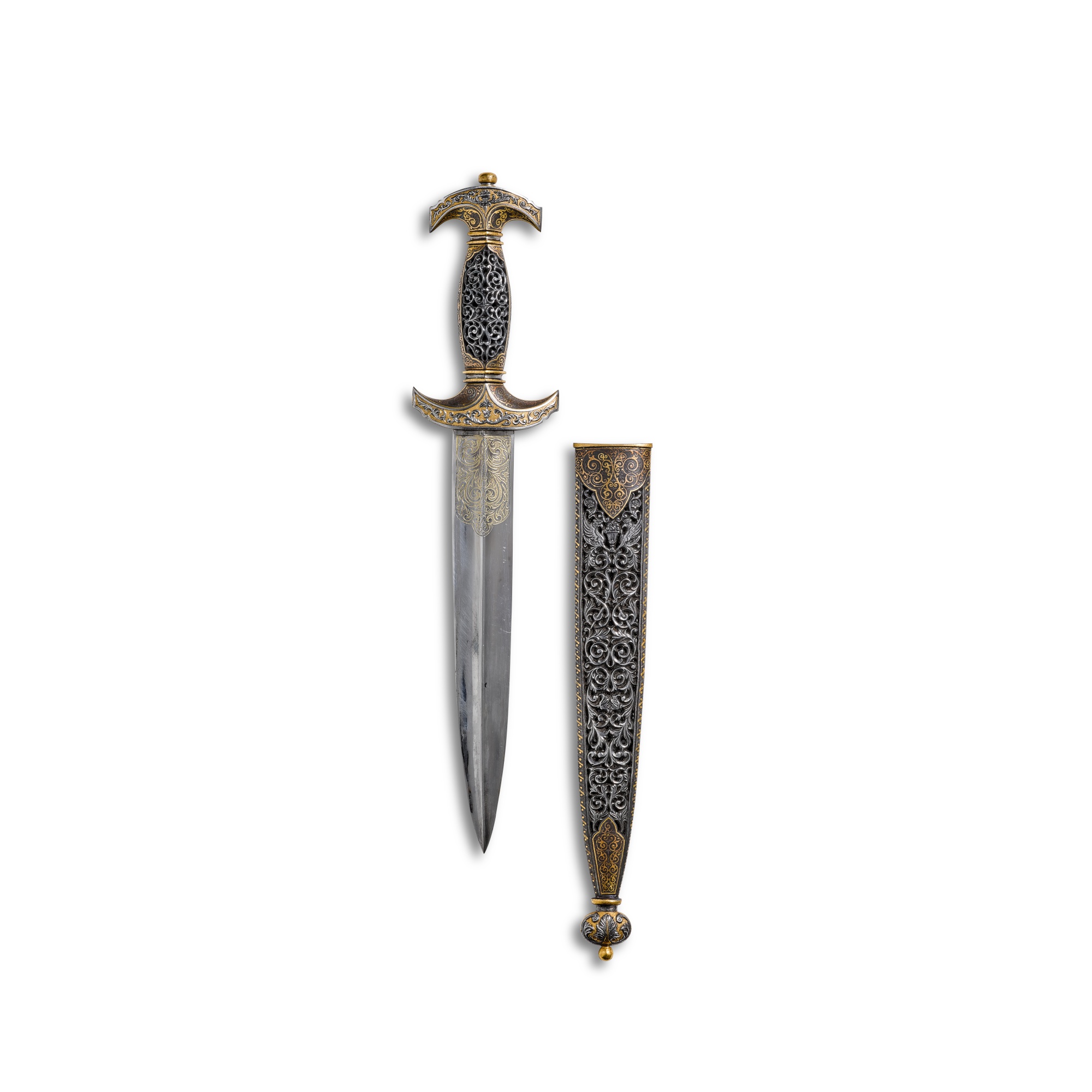 A Nasrid-revival dagger, signed by V. Arana, Spain, Eibar, 1885 | Arts ...