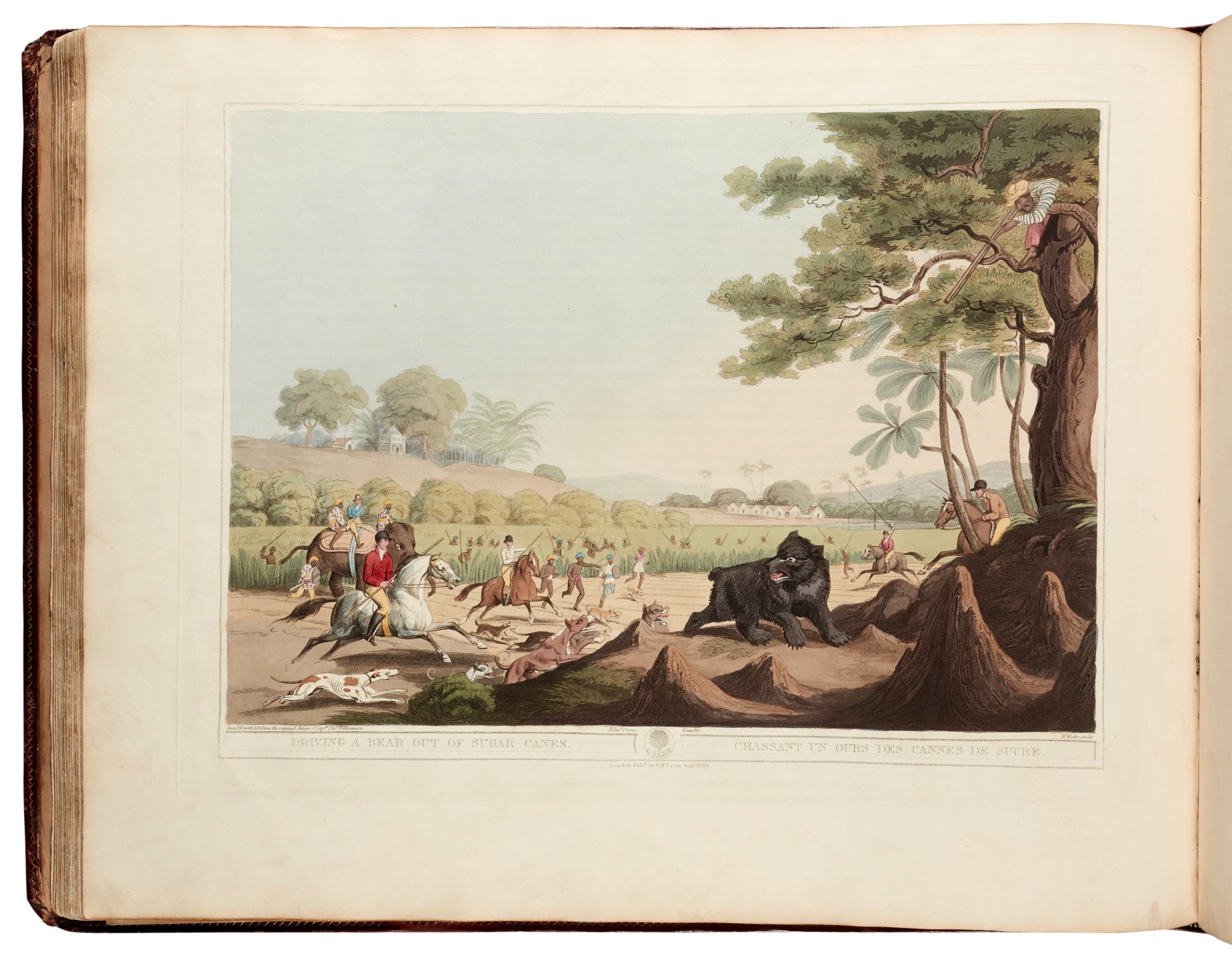 Thomas Williamson | Oriental Field Sports, London, 1819, oblong folio ...