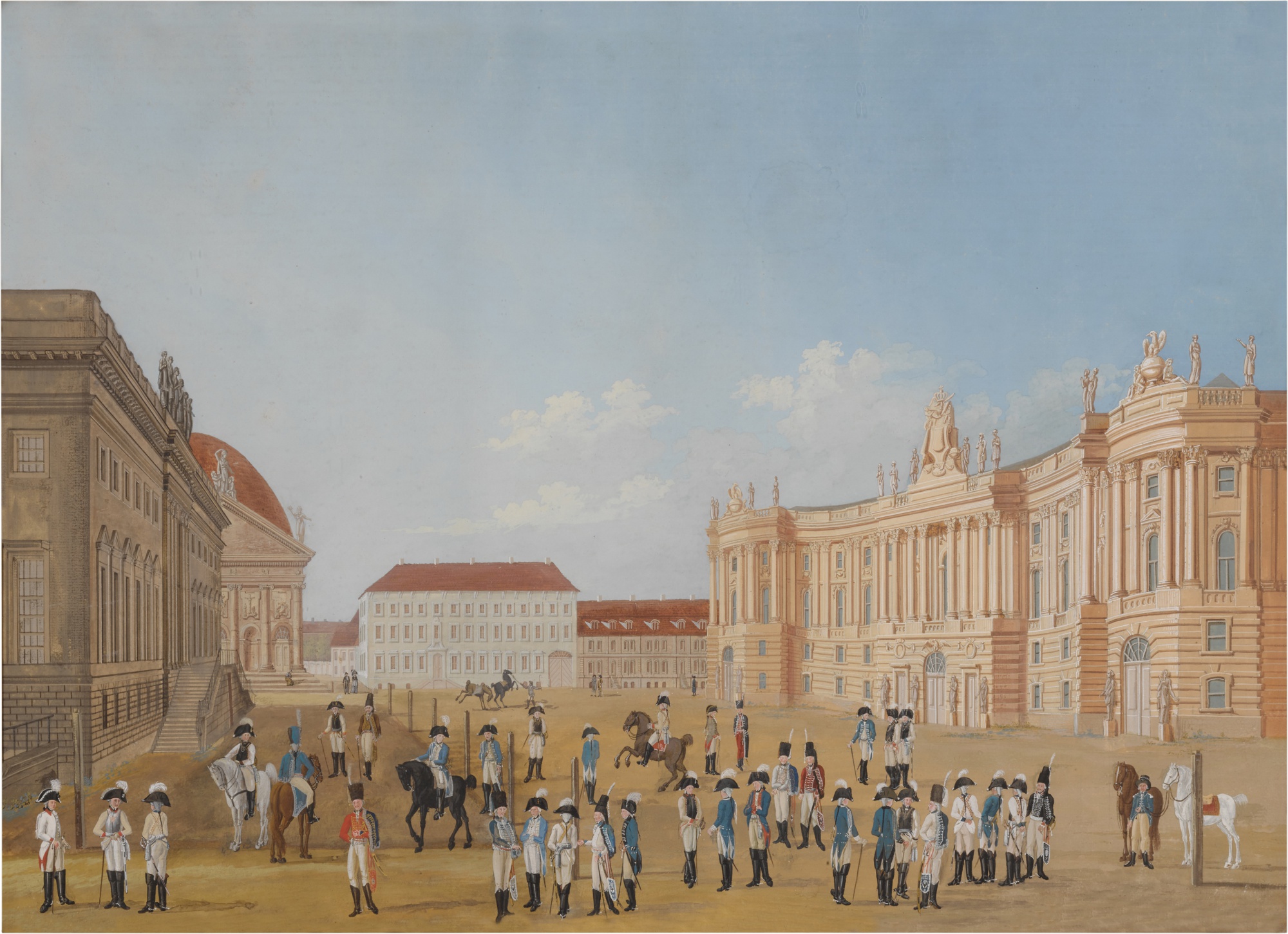 View of Bebelplatz in Berlin | Old Master and British Works on Paper ...