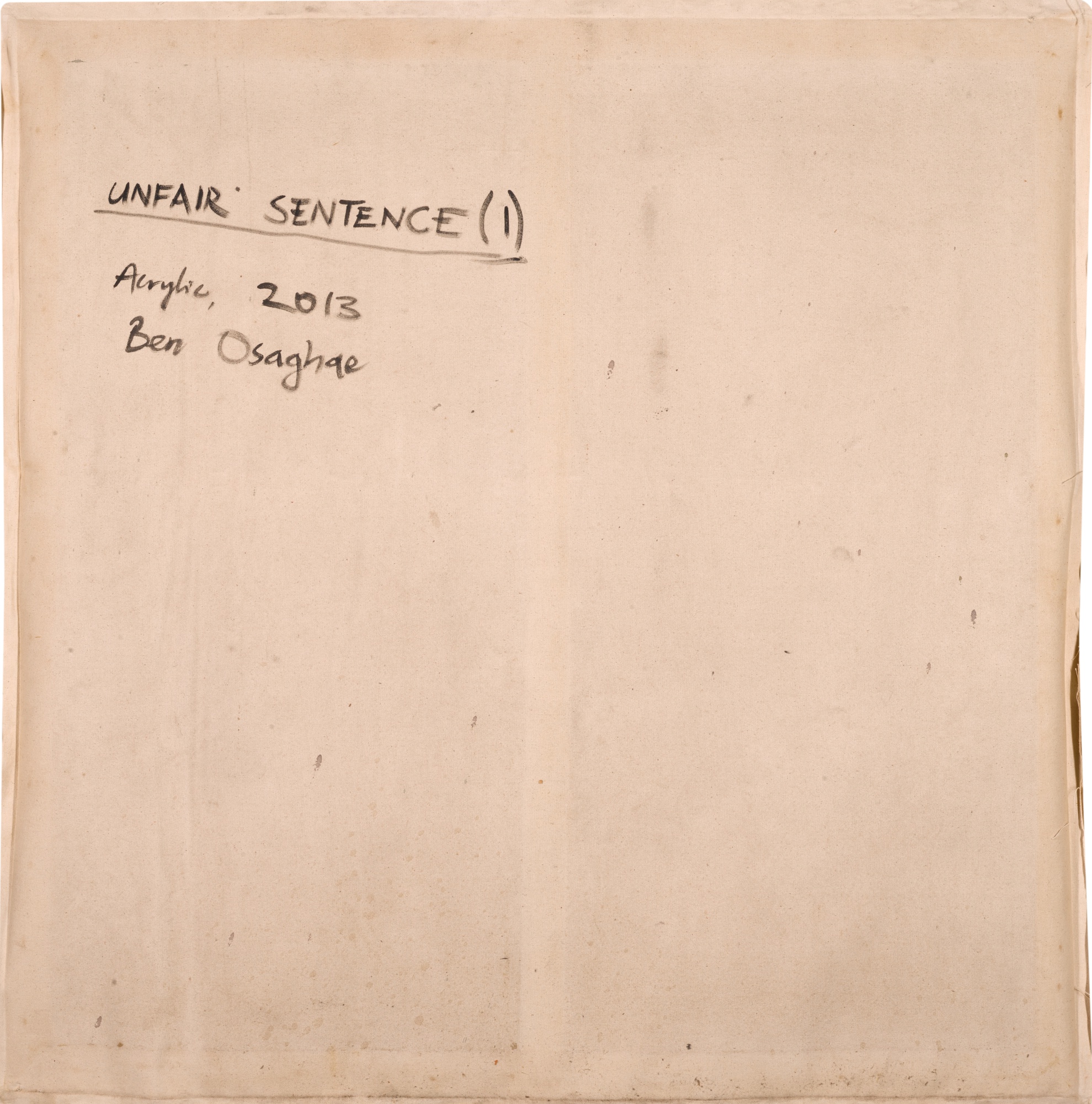 Unfair Sentence 1 | Modern & Contemporary African Art | 2023 | Sotheby's