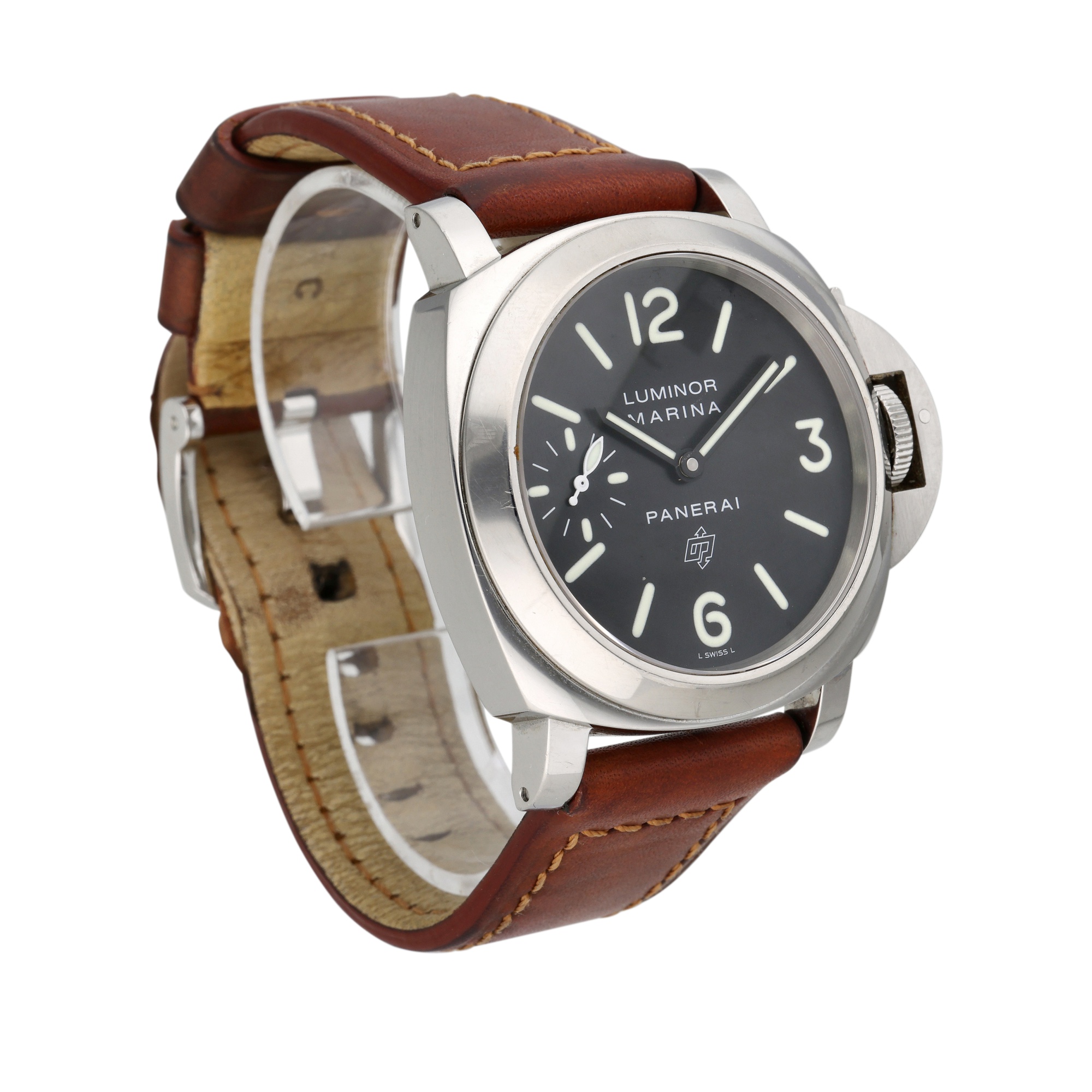 Reference PAM00005 Luminor Marina | A stainless steel wristwatch, Circa ...