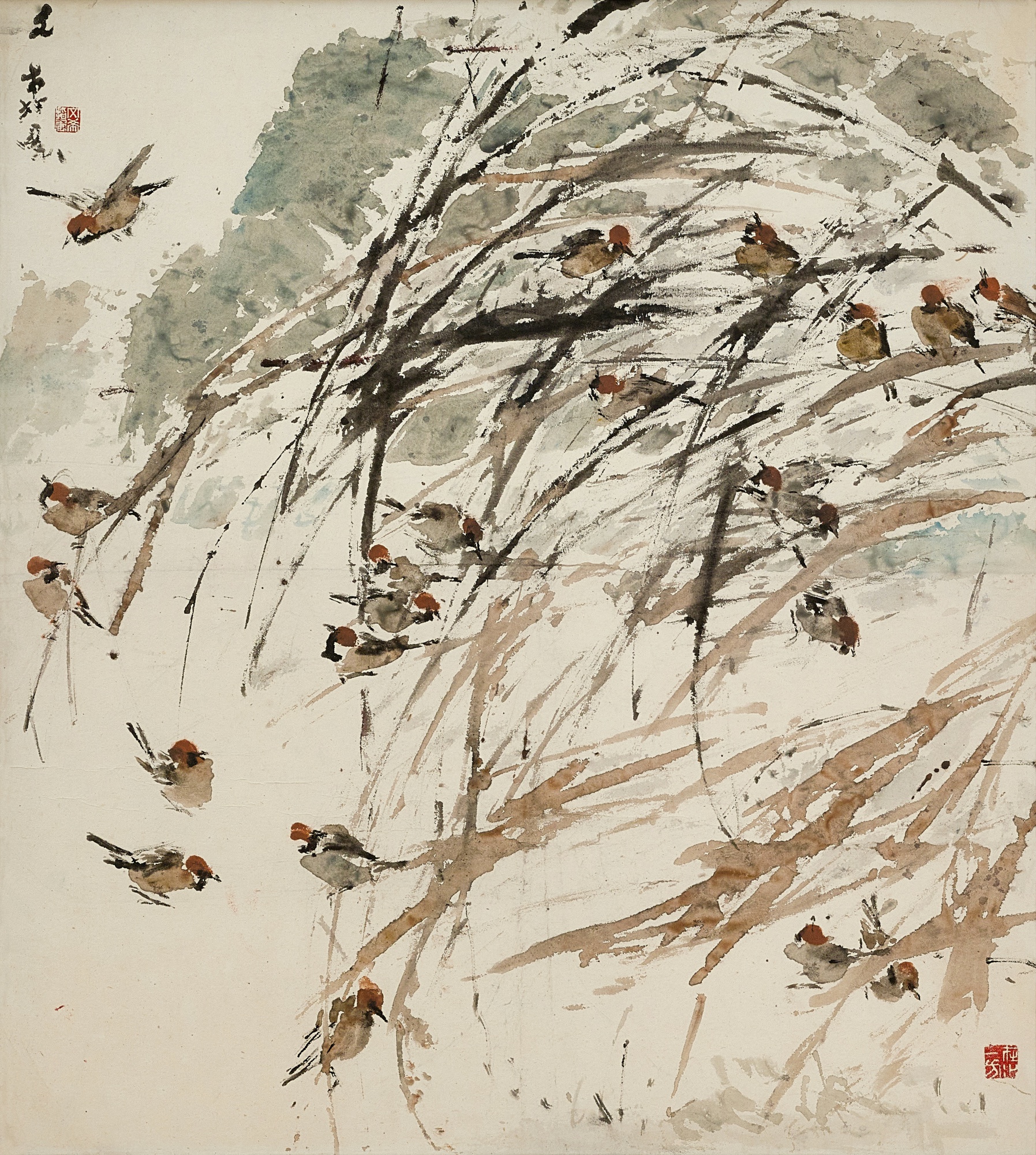 Chen Wen Hsi 陳文希 | Sparrows 麻雀 | Modern Discoveries | 2023 | Sotheby's