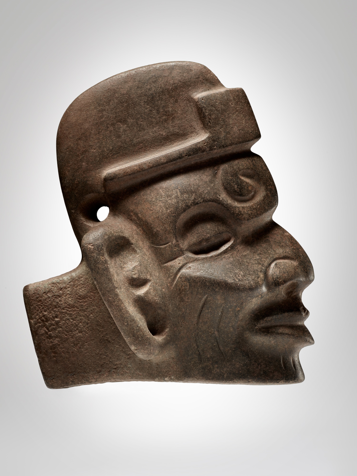 Oaxacan Stone Head Hacha | Art of Africa, Oceania, and the Americas ...