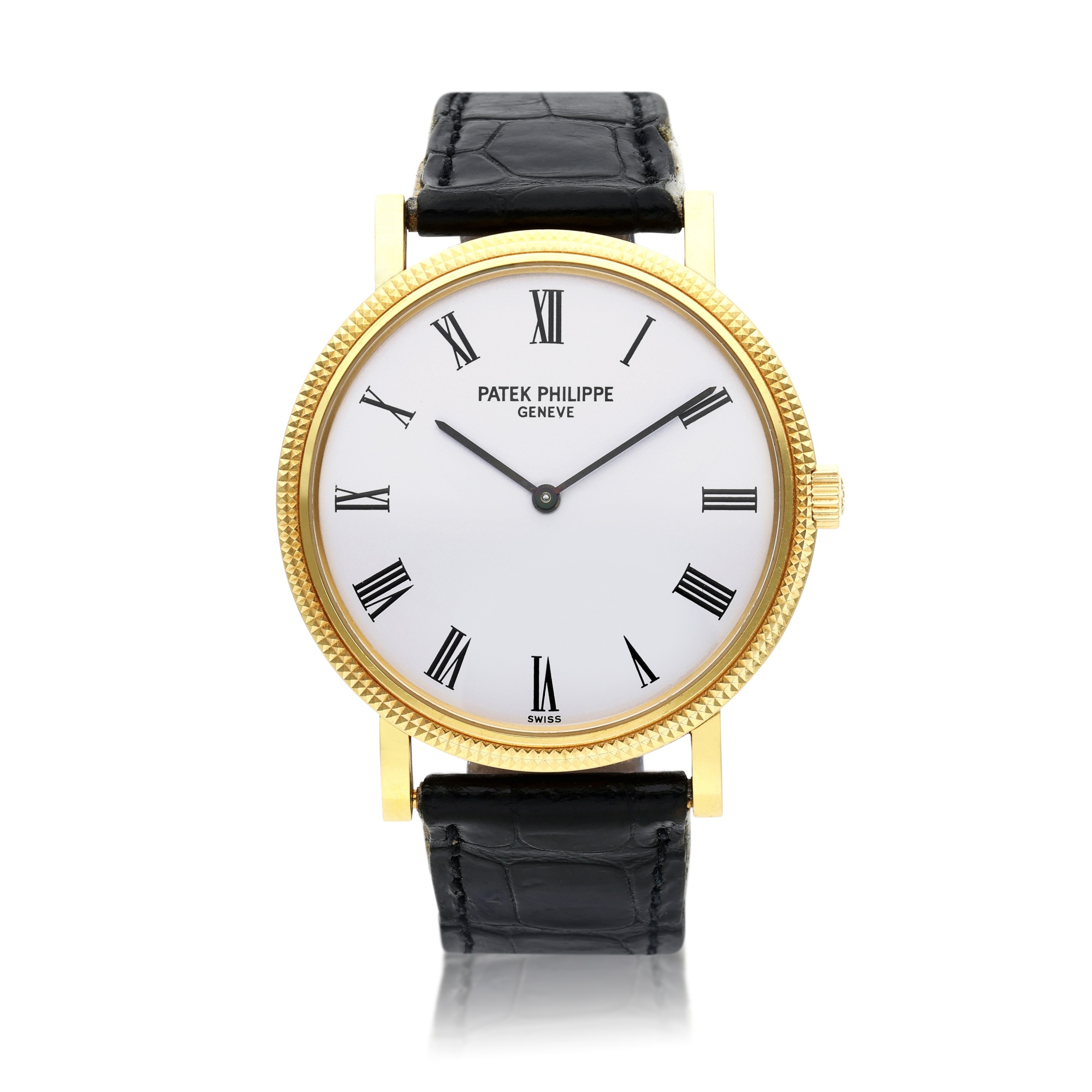 Reference 5120 Calatrava | A yellow gold automatic wristwatch, Circa ...