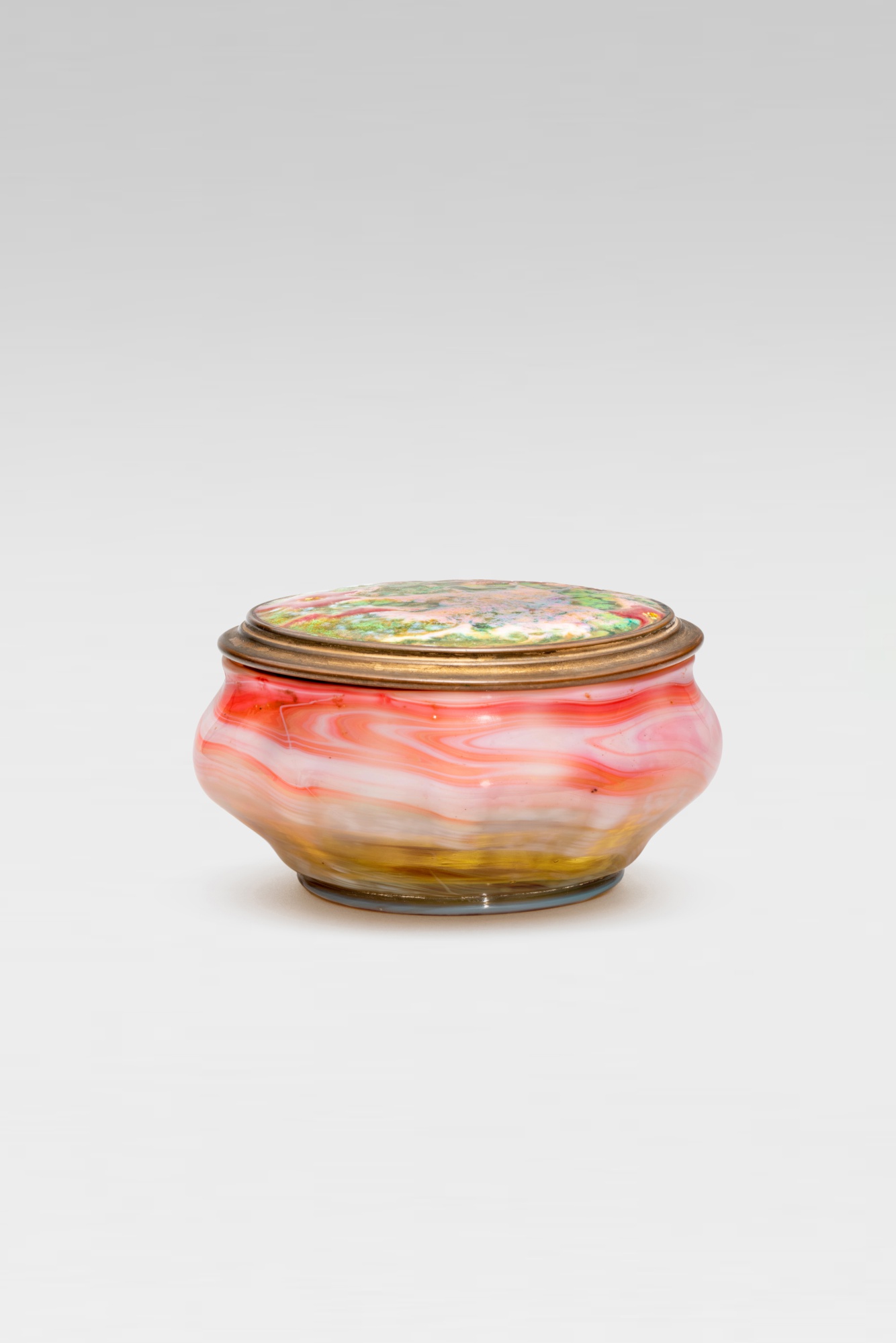 Powder Box | The Doros Collection: The Art Glass of Louis Comfort ...