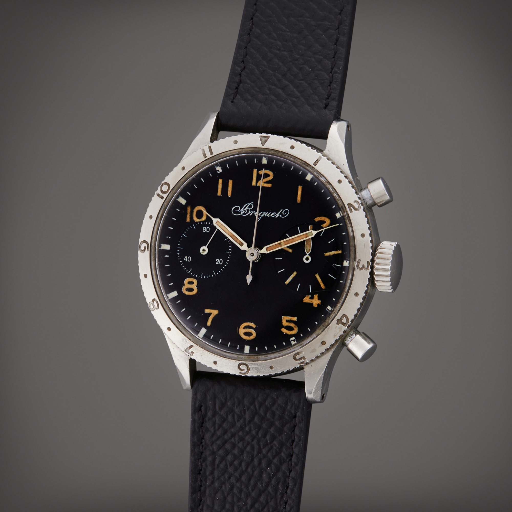 Type XX 'Big Eye' | A stainless steel flyback chronograph wristwatch ...