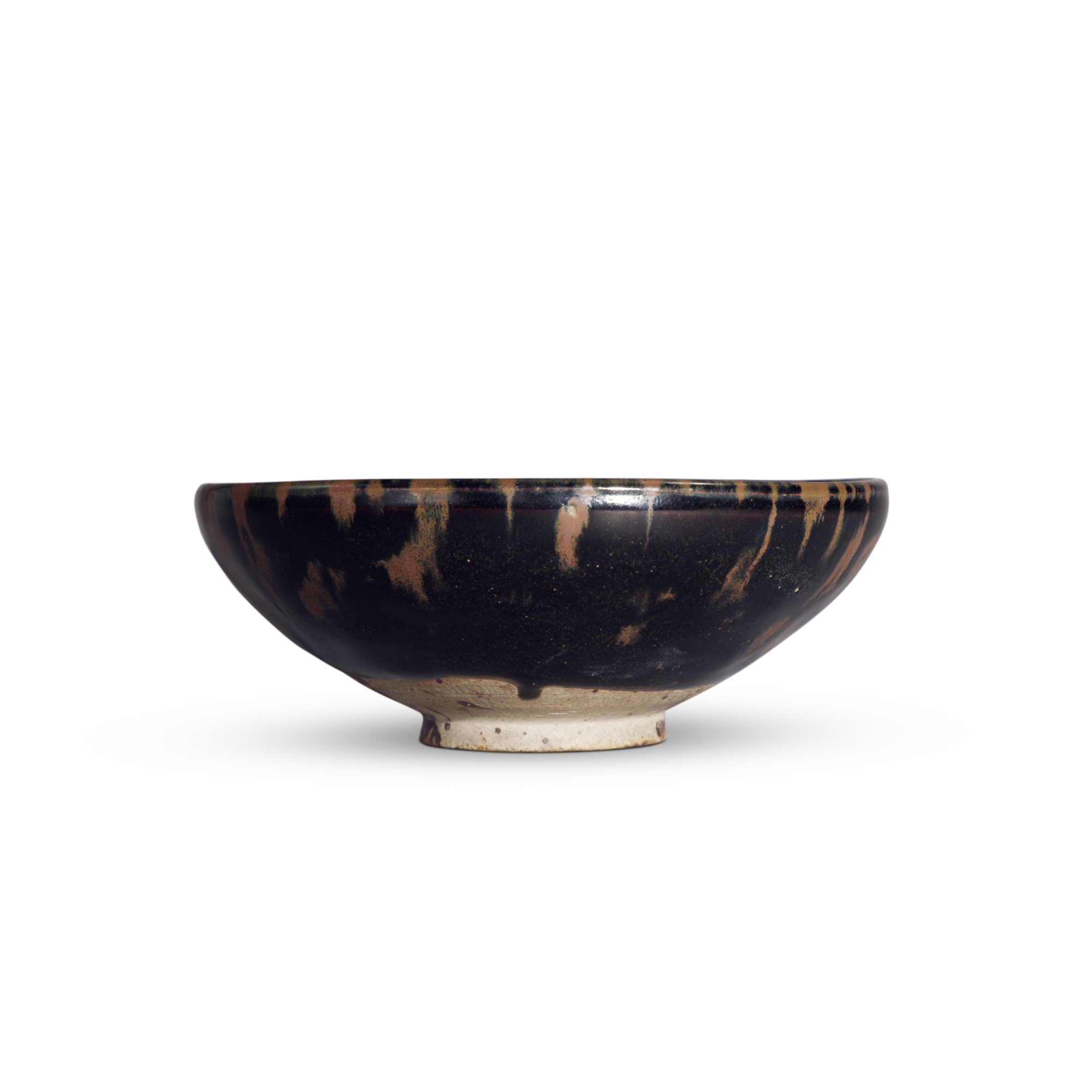 A Cizhou-type russet-splashed black-glazed bowl, Northern Song / Jin ...