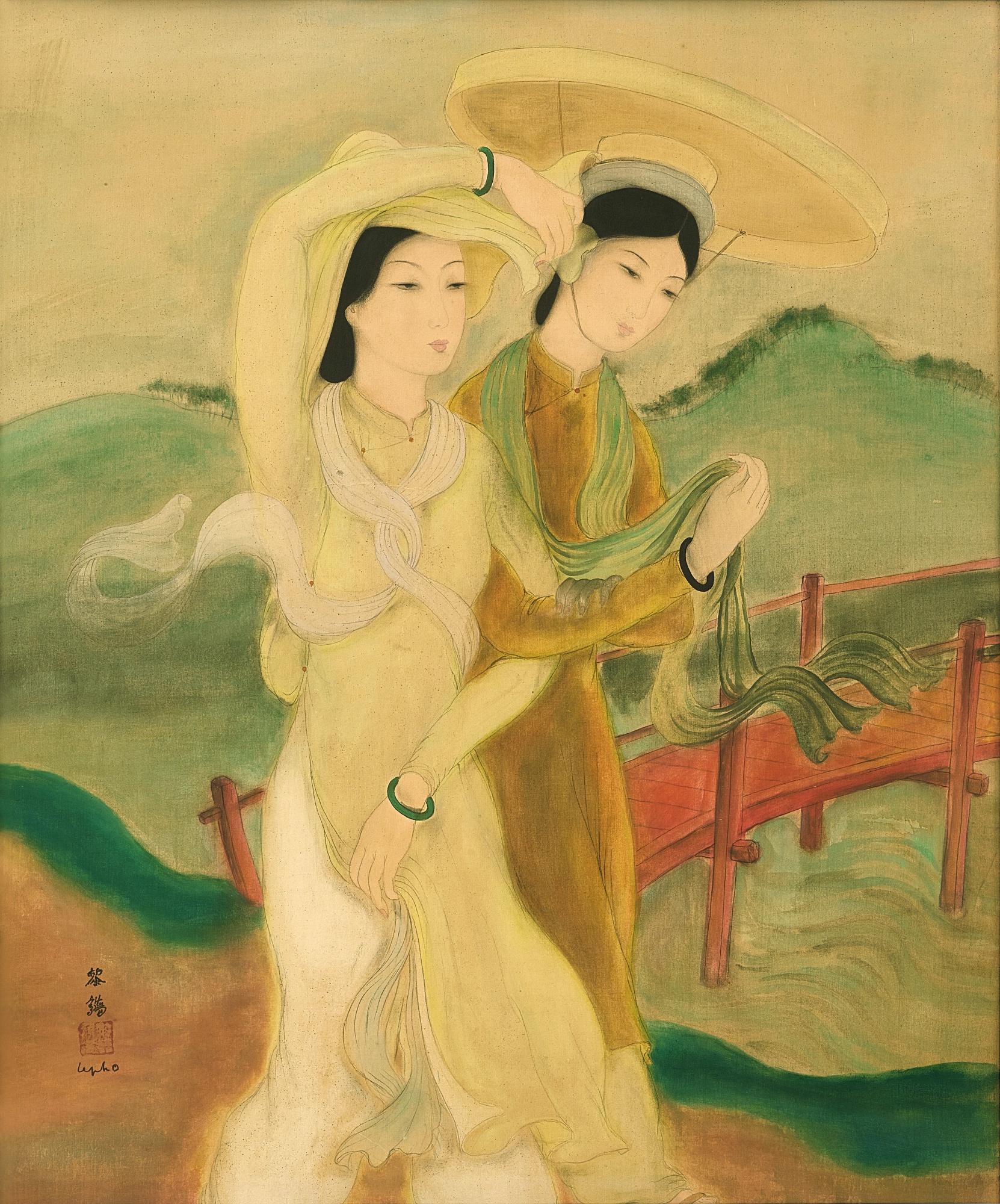 Le Pho 黎譜 | Two ladies 兩位仕女 | Modern Day Auction | 2023 | Sotheby's