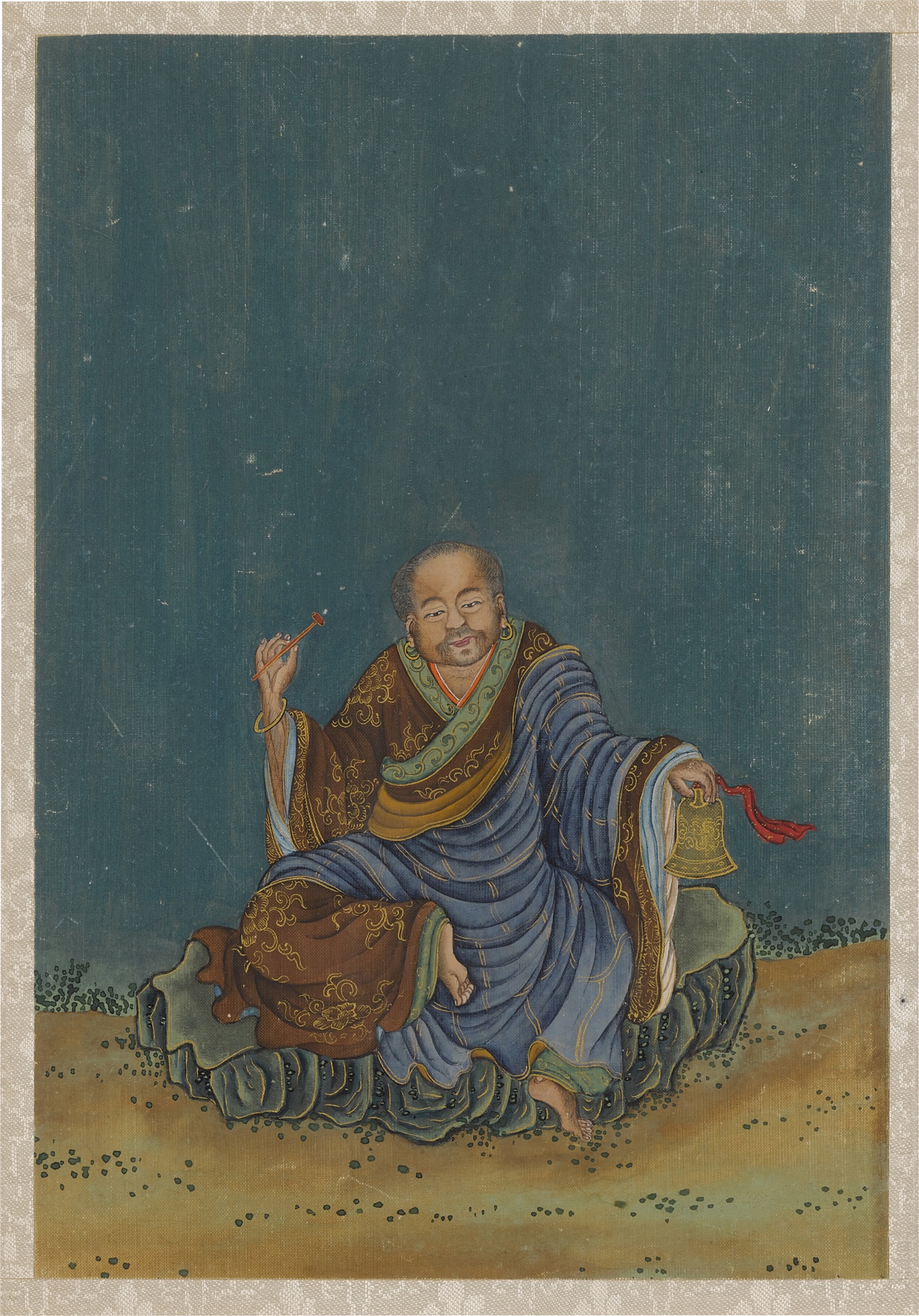 Three 'Luohan' paintings, Qing dynasty, 19th century | 清十九世紀 羅漢圖一組三件 ...