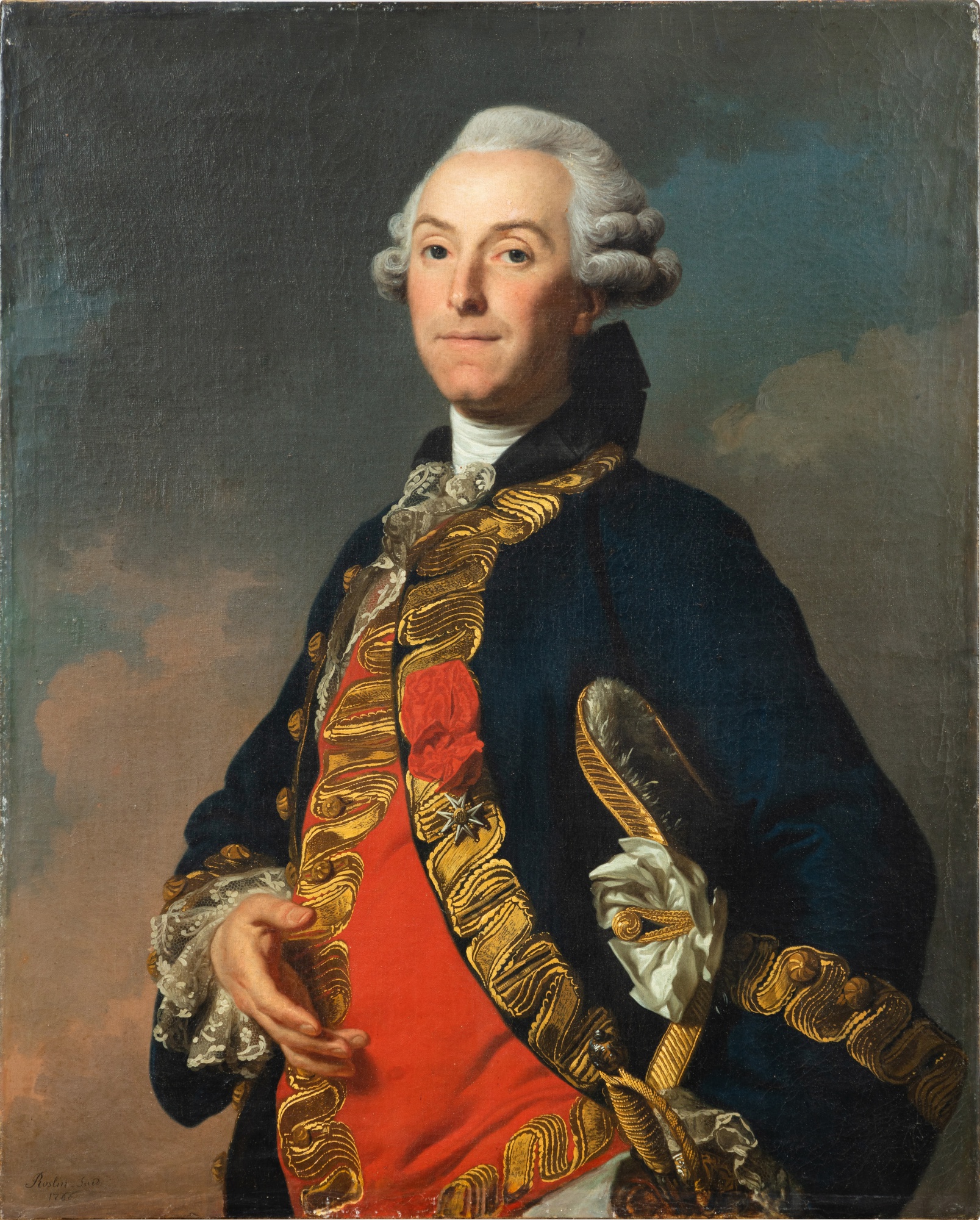 Portrait of Jean-Jacques Fournier de Varennes, Marquis de Bellevue ...