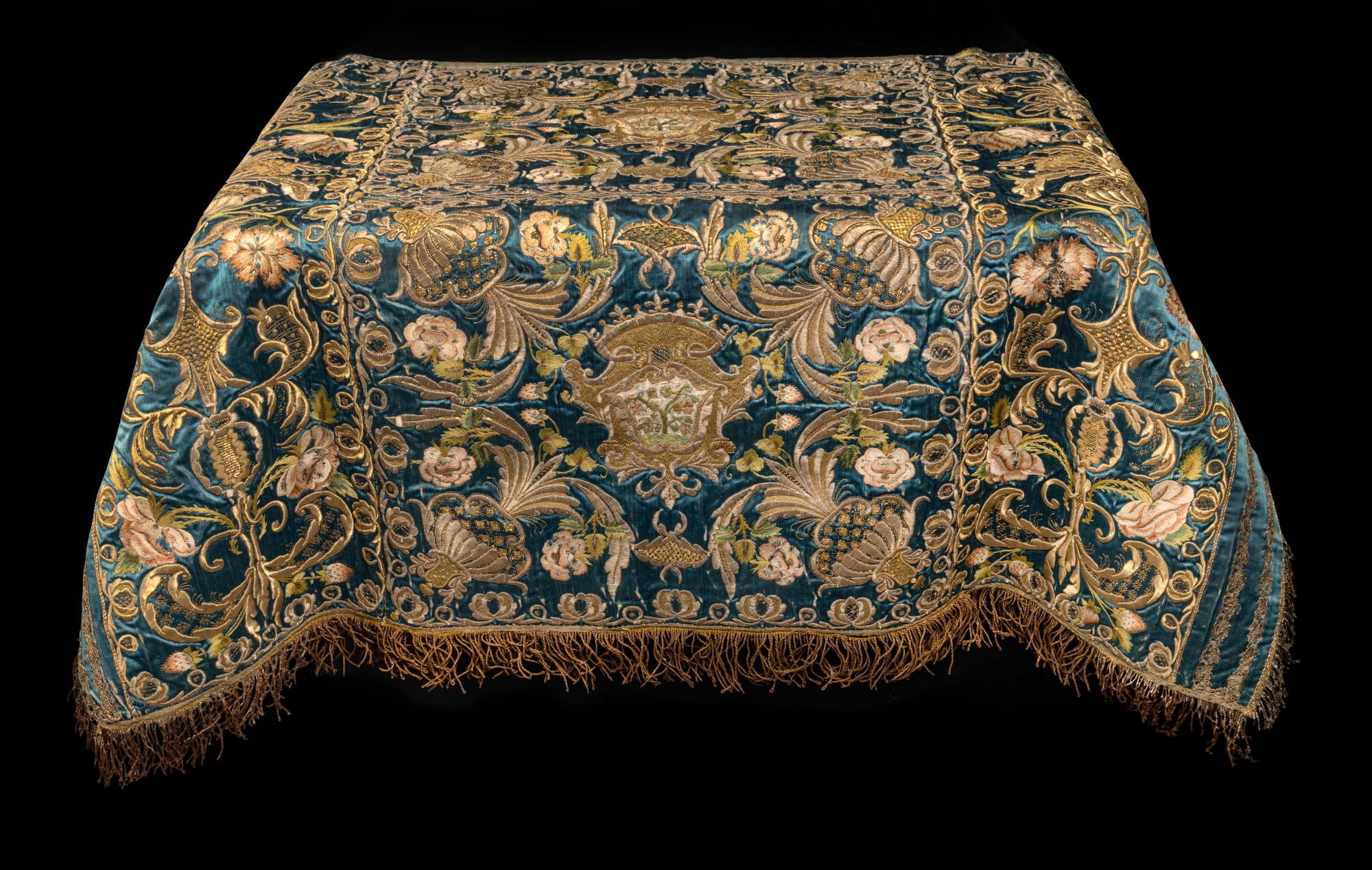 A Magnificent Embroidered Cover for a Reader’s Desk, Italy, 18th ...