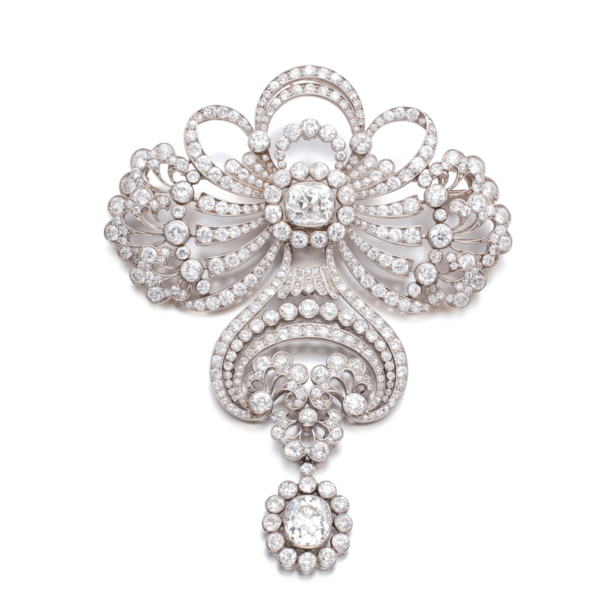 Diamond devant-de-corsage | Köchert 鑽石胸針 | Magnificent Jewels and Noble ...