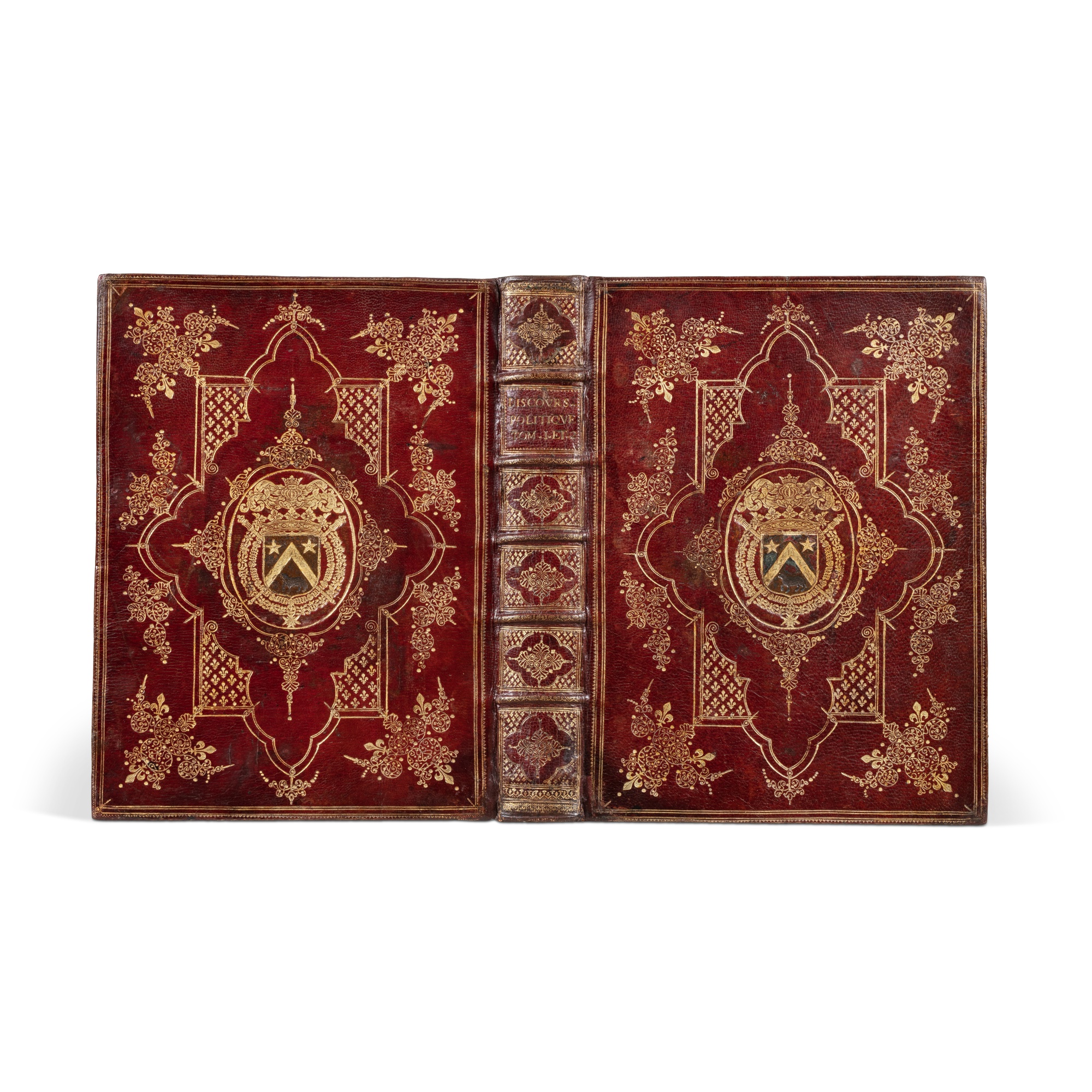 Discours politiques. Paris, 1652. Ex. aux armes du chancelier Séguier ...