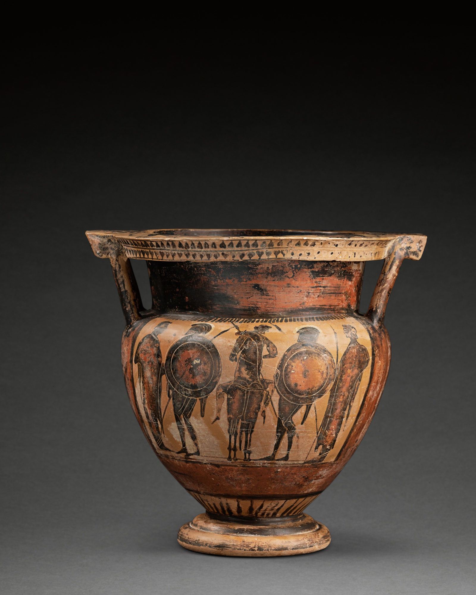 An Attic Black-figured Column Krater, circa 540-530 B.C. | Ancient ...