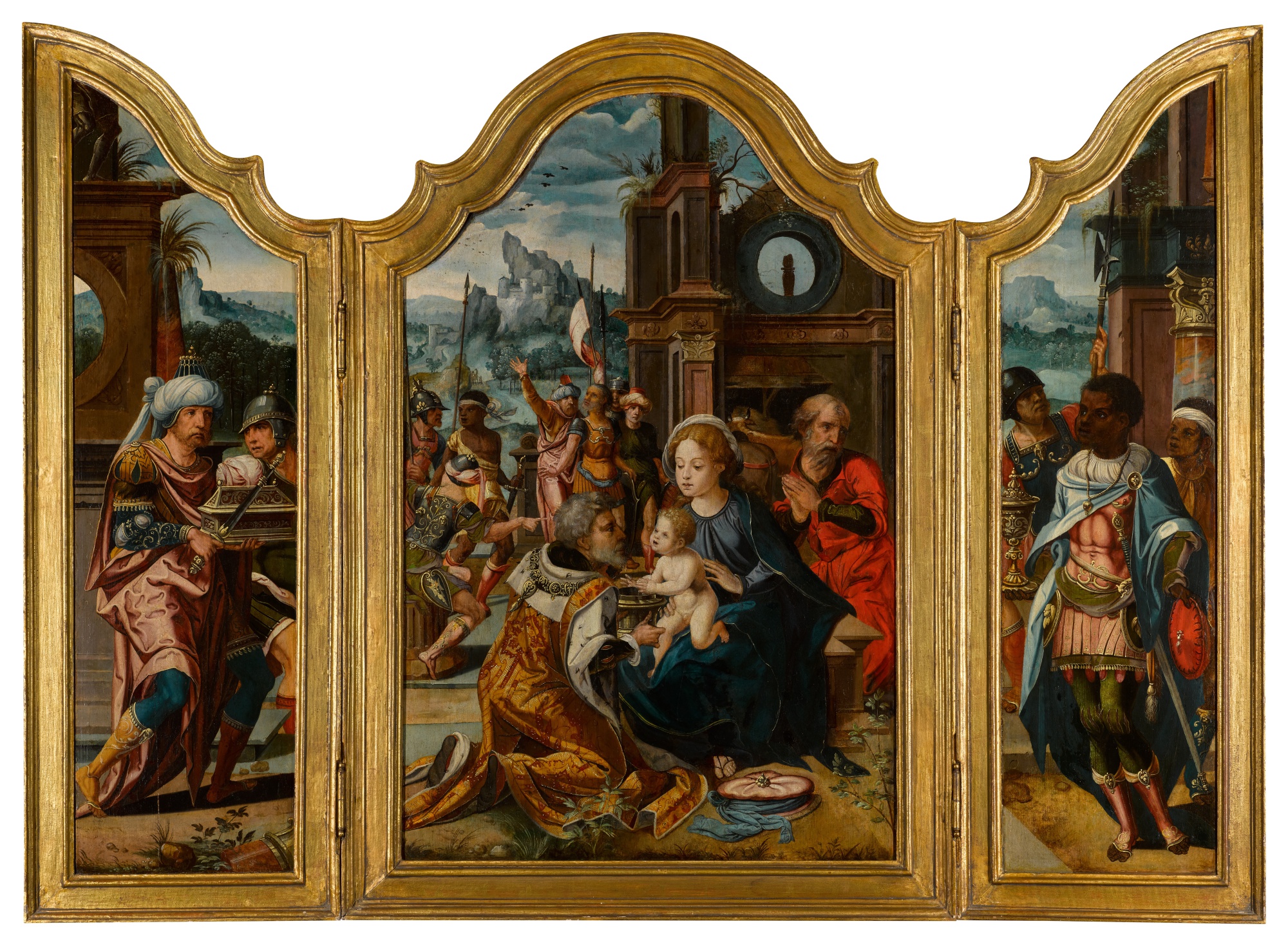 A triptych: The Adoration of the Magi | Old Masters Day Sale, including portrait miniatures ...