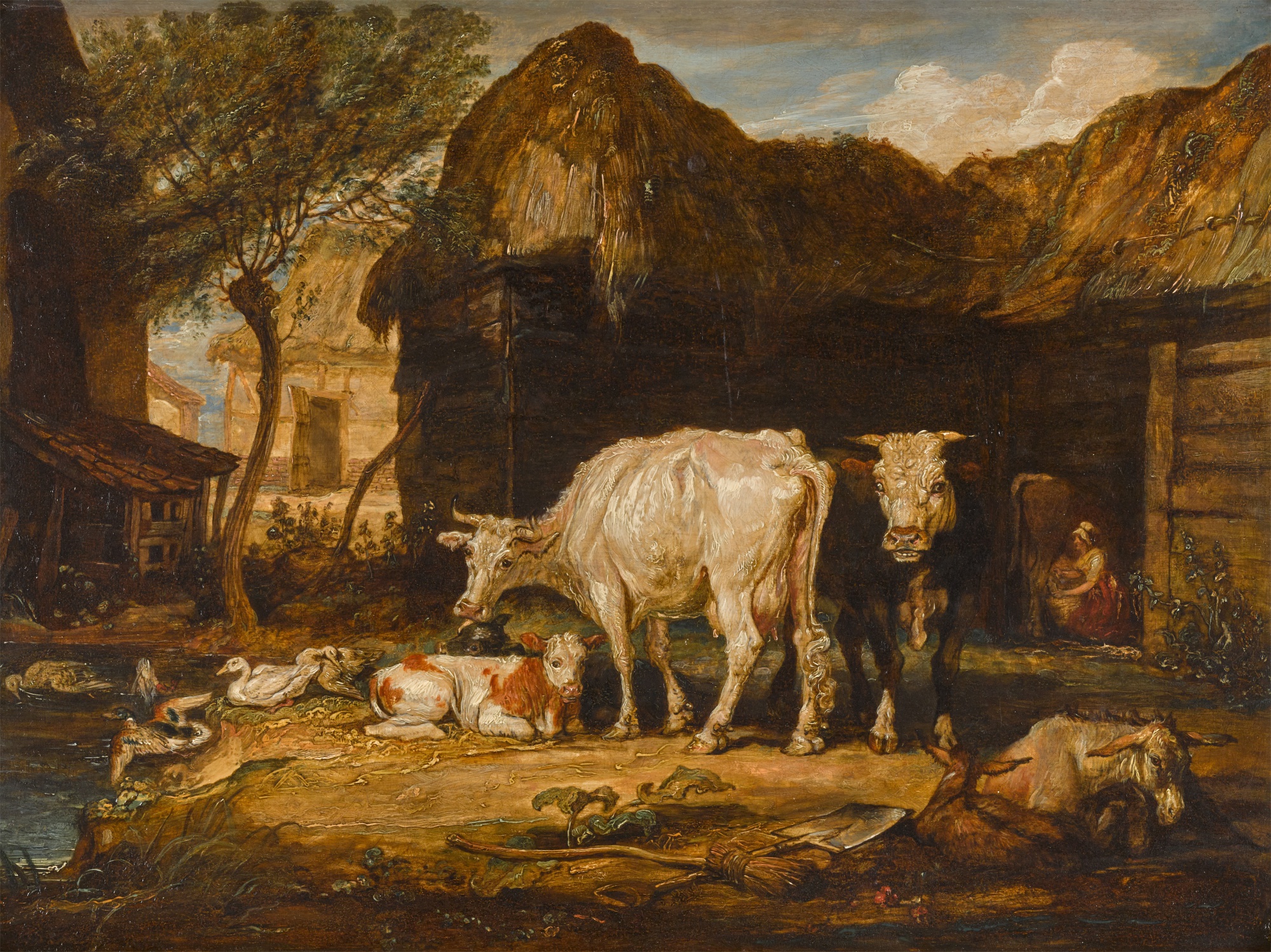 The Spanish Farm Yard | Old Master & 19th Century Paintings Day Auction ...