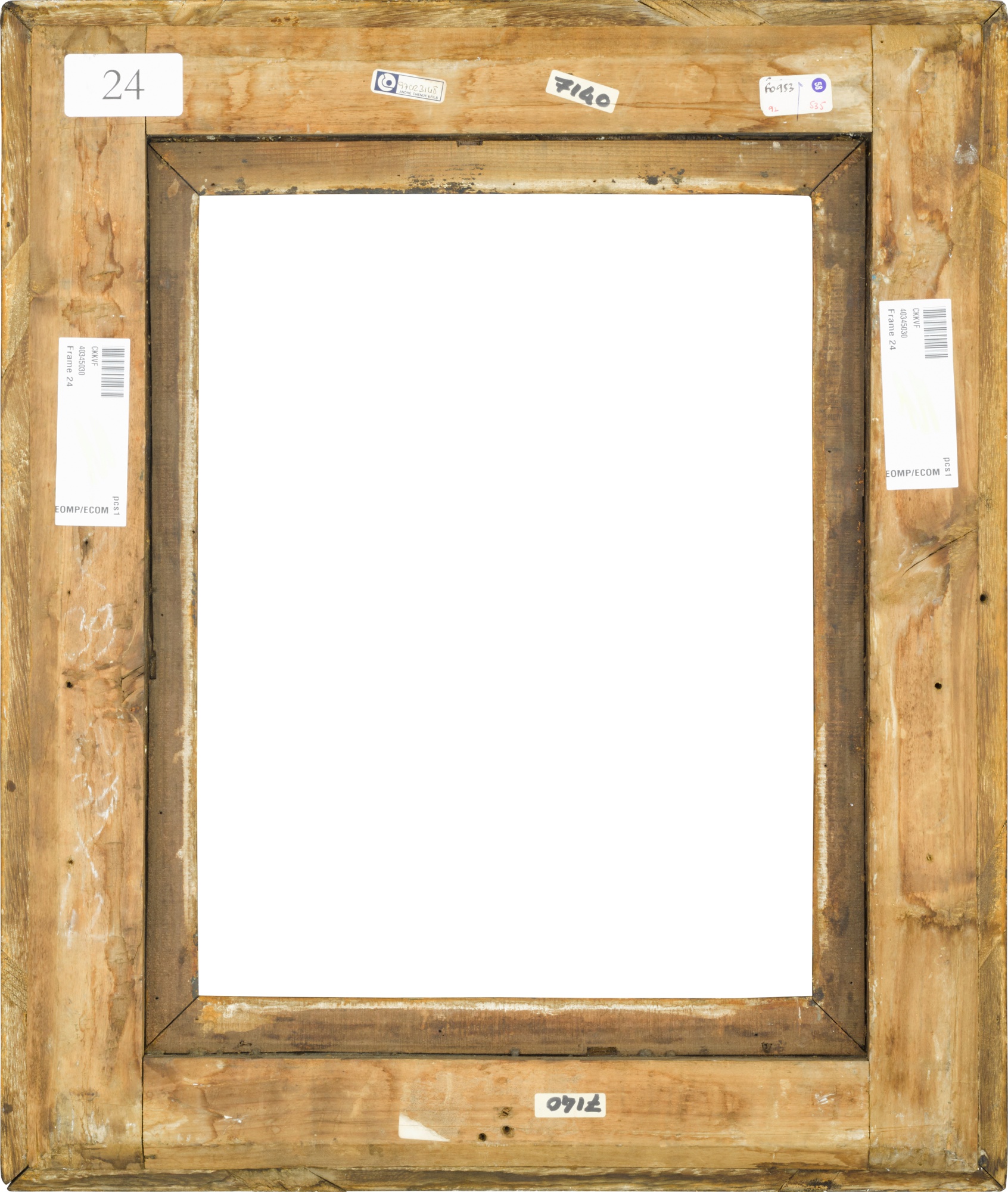 A 19th-century fluted Second Empire frame | Frames from the Collection ...