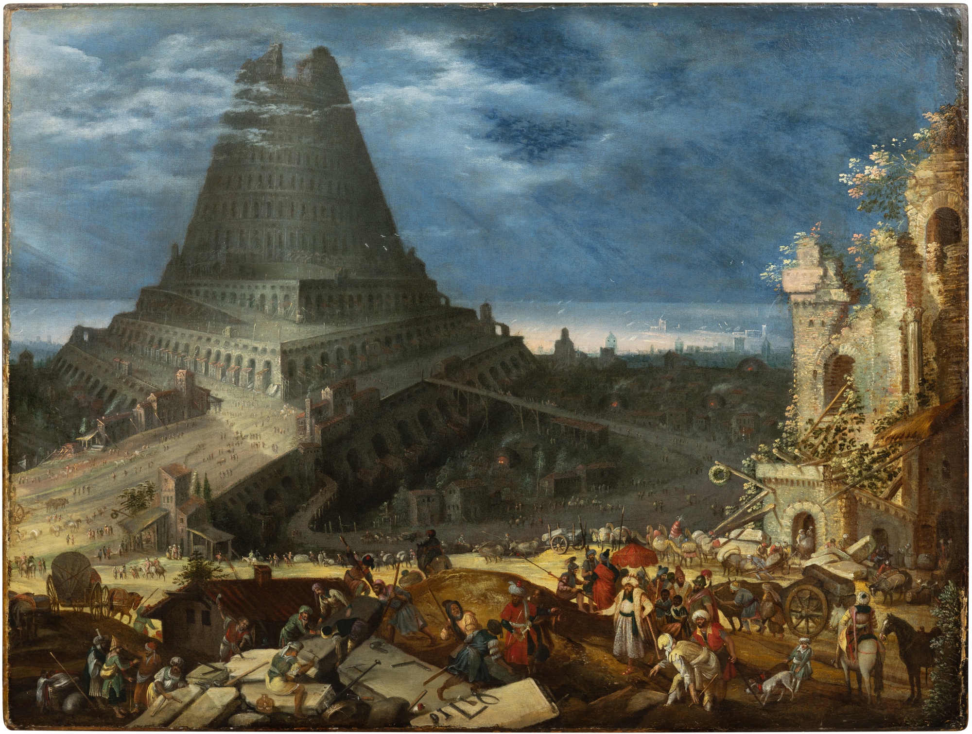 Tower of Babel | Tour de Babel | L’Œil infatigable – Tableaux de la ...