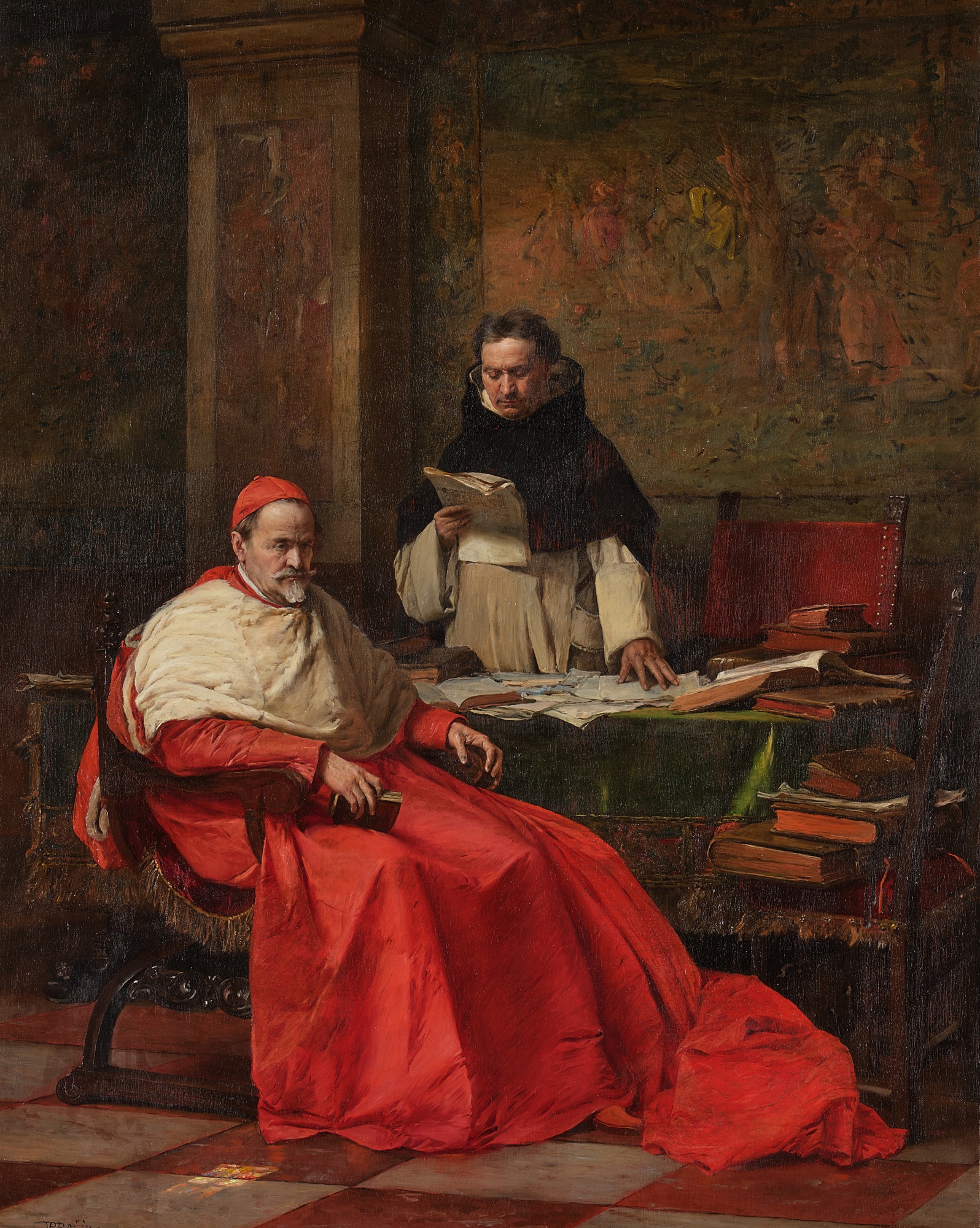 The Order of the Cardinal | 19th-Century Works of Art: Featuring Works ...