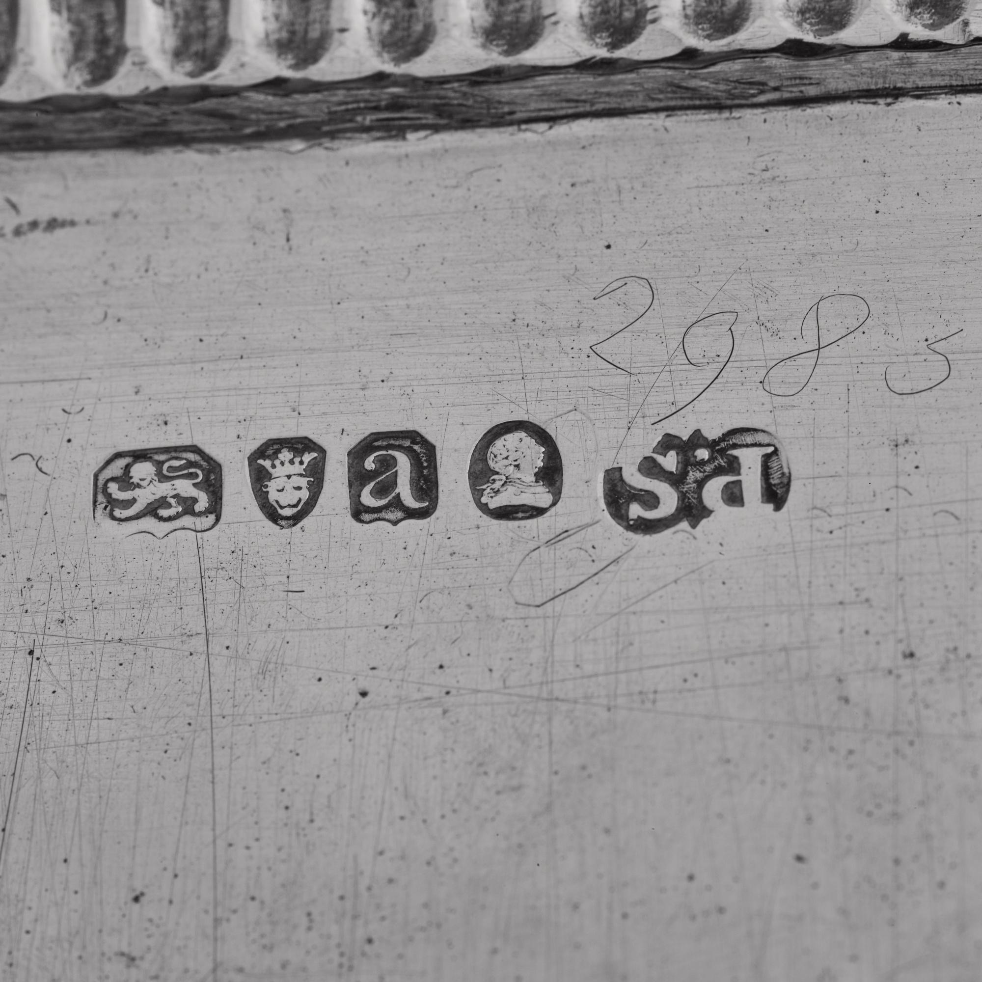 A George III silver and cut-glass cruet set, Paul Storr of Storr & Co ...