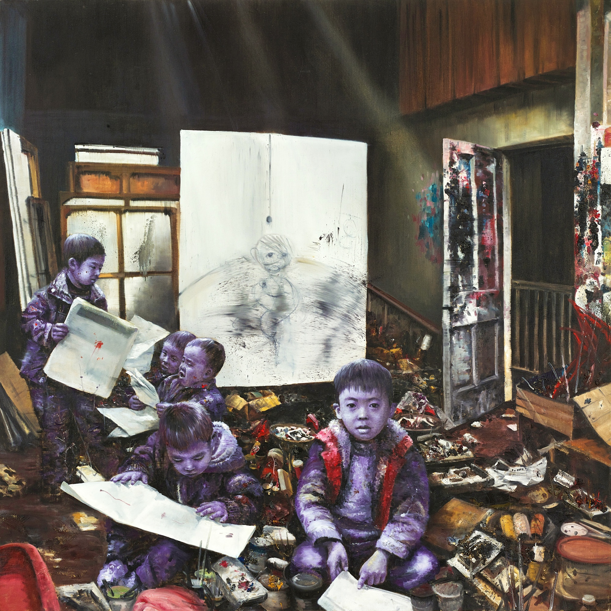 Li Tianbing 李天兵 | Chez Bacon 在培根那 | Contemporary Day Auction | 2023 ...