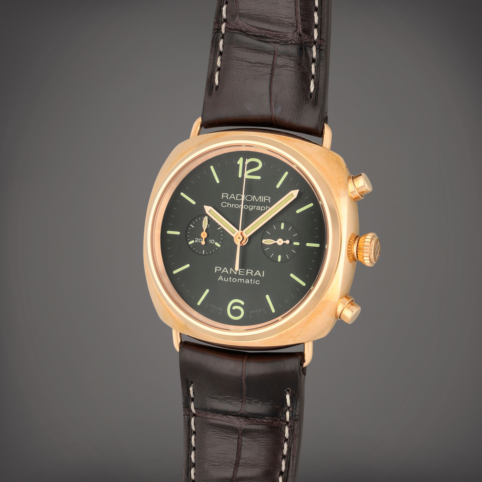 Radiomir Chronograph, Reference PAM00377 | A limited edition pink gold ...