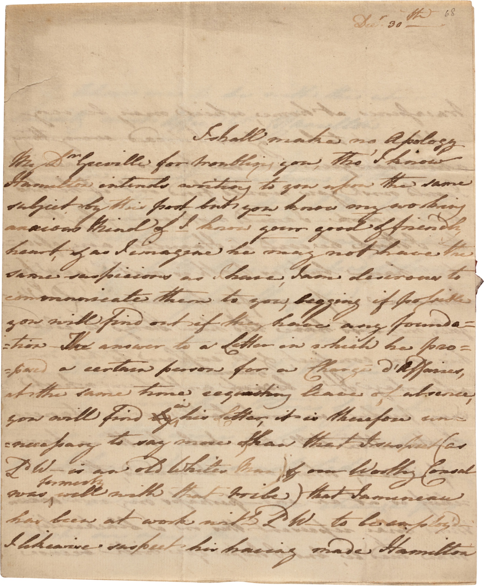 Charles Greville and Sir William Hamilton | Five letters by various ...