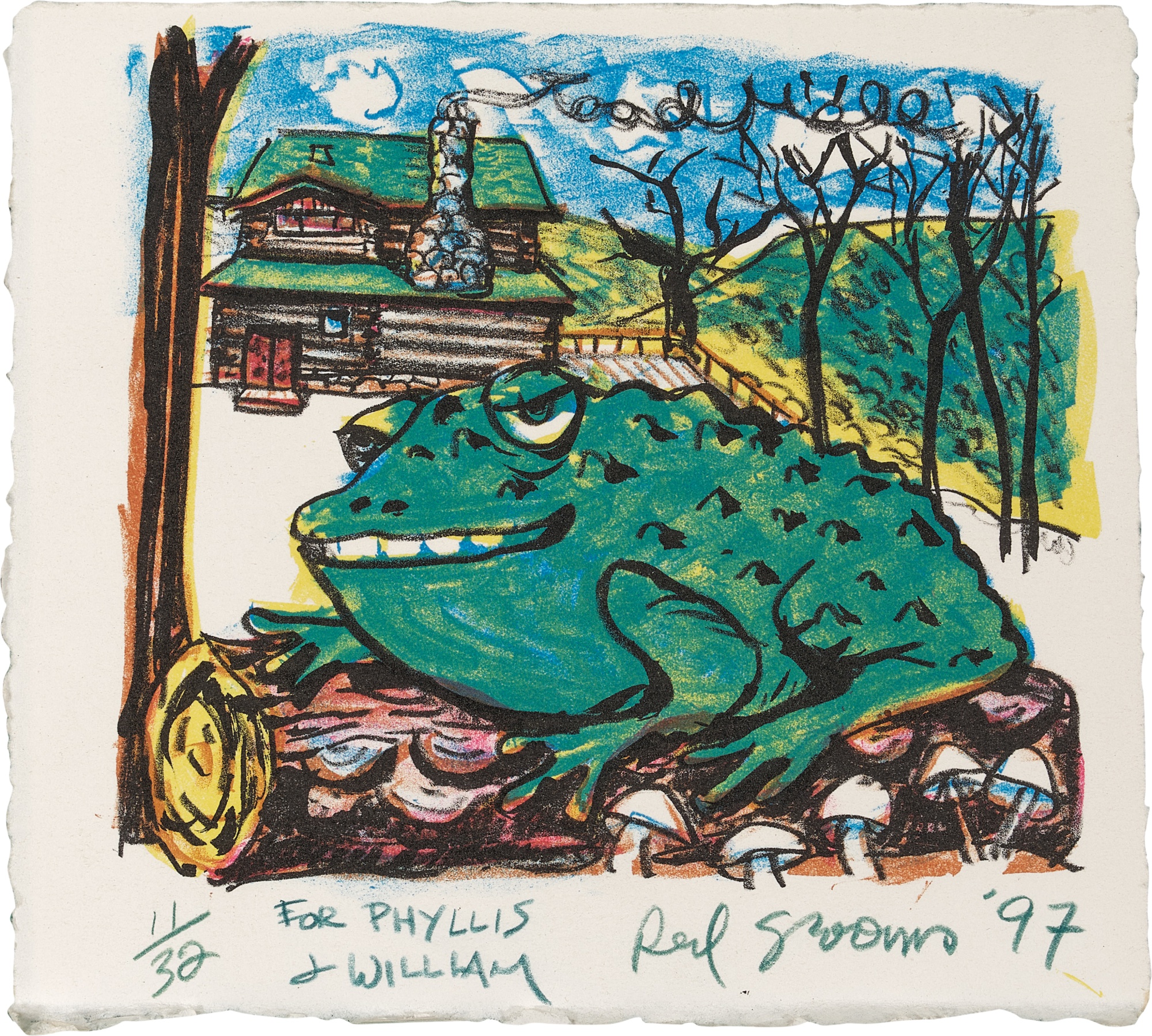 Toad | Giacometti to Oldenburg: Select Works from The William Louis ...