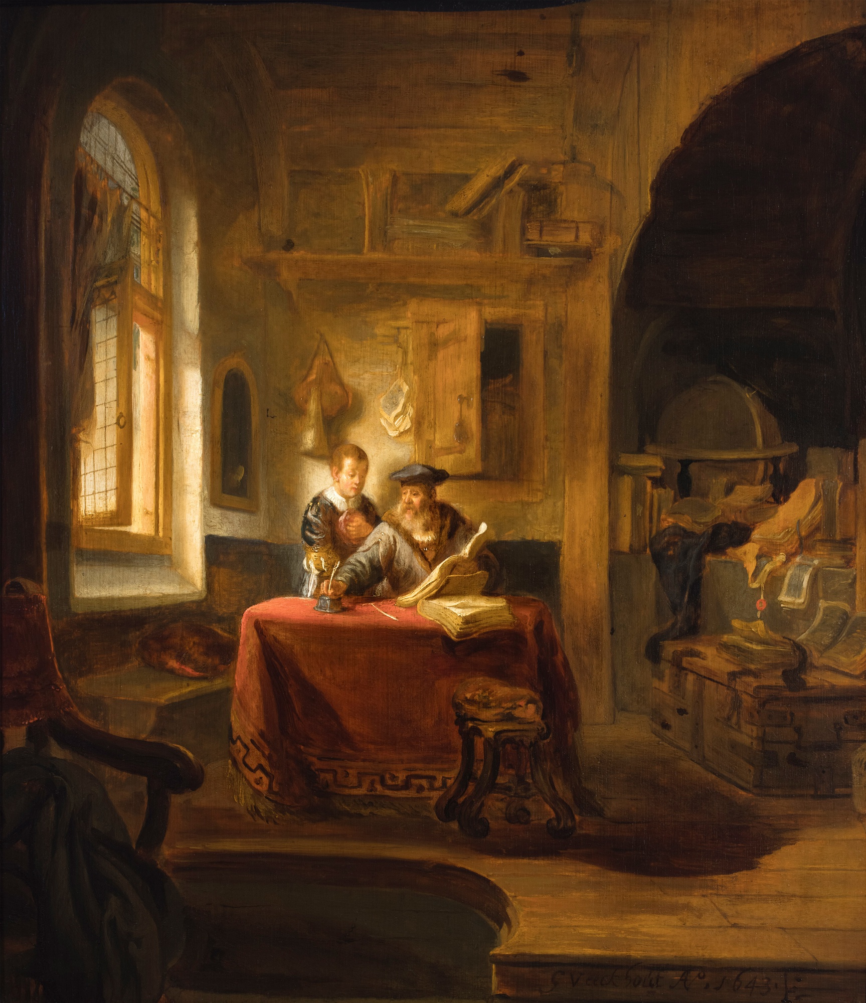 A philosopher and his apprentice in a study | Old Master & 19th Century ...