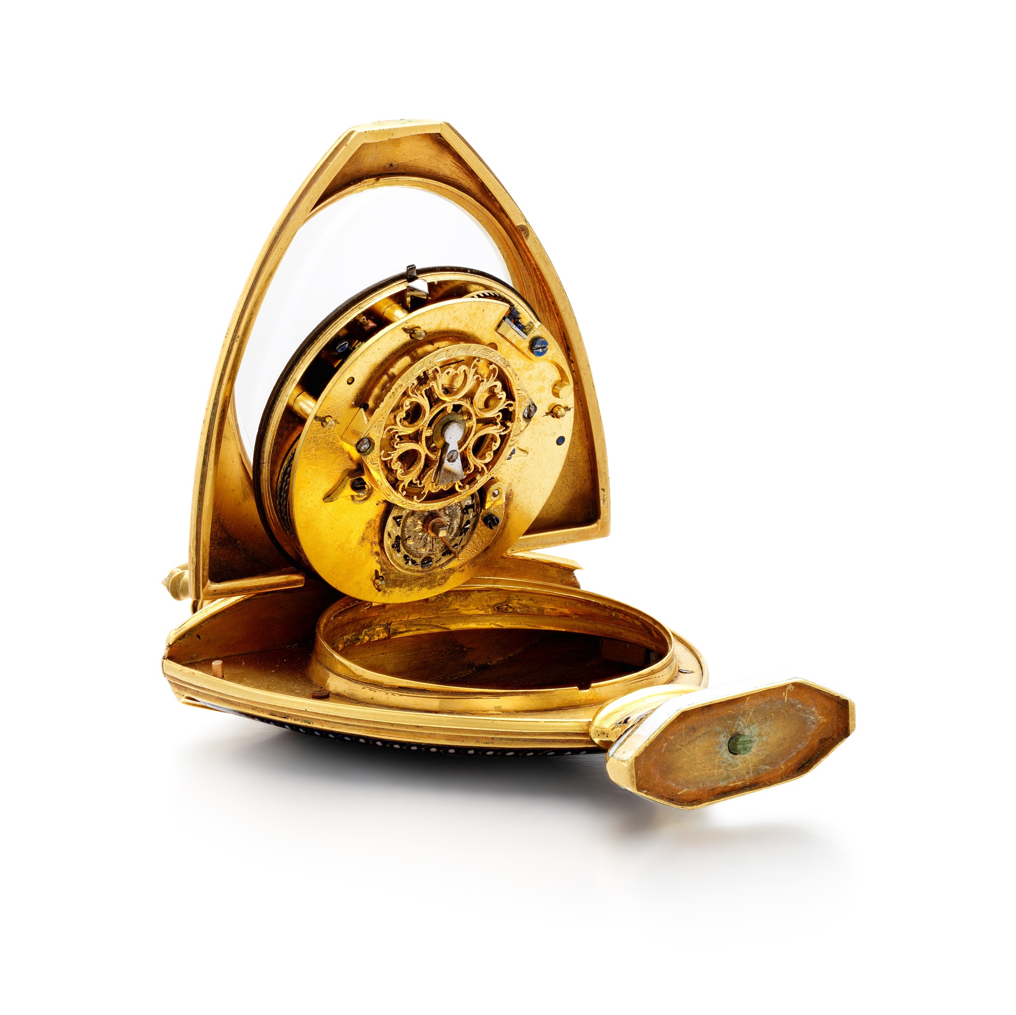 A gold and enamel urn-shaped verge watch Circa 1800 | Centuries of Time ...