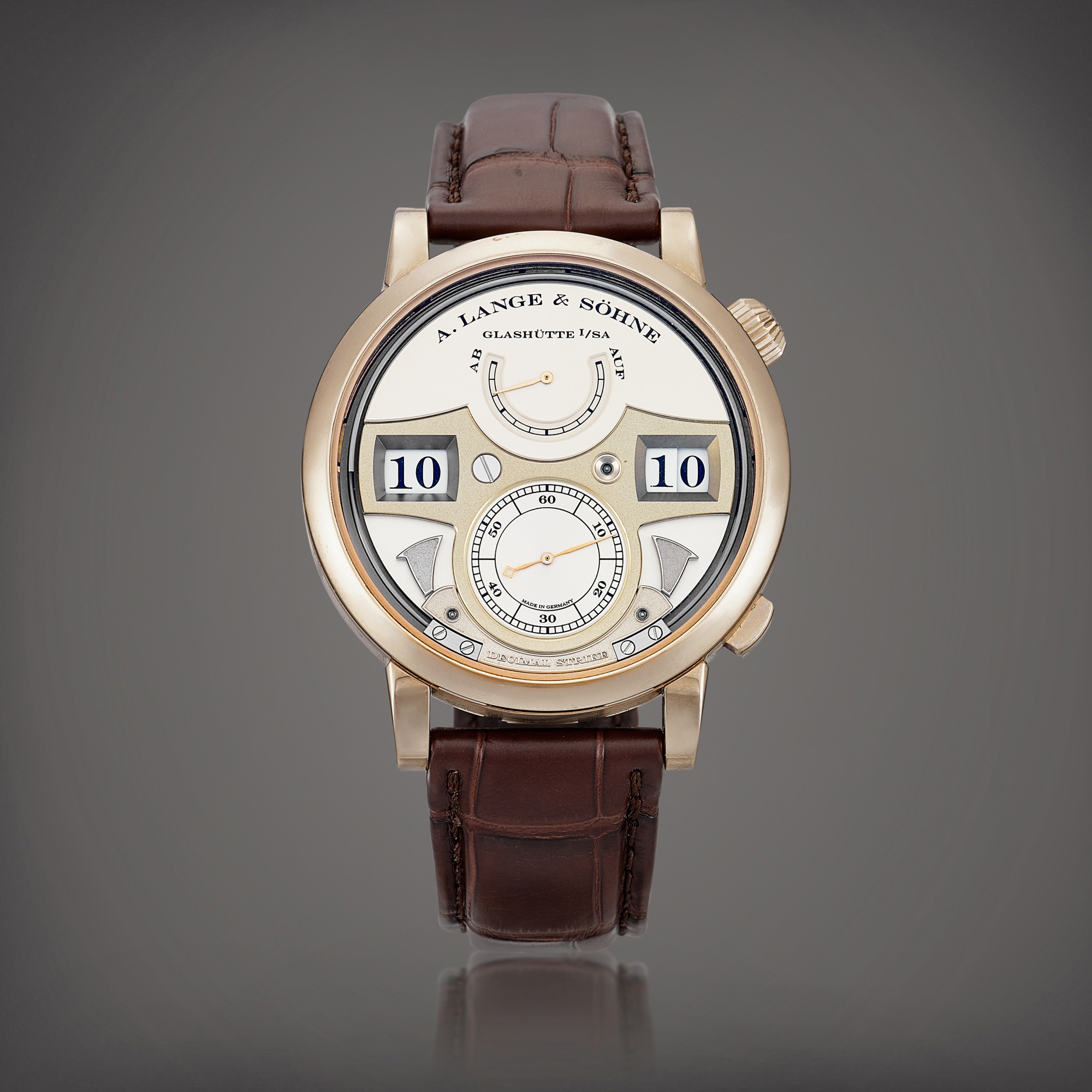 Zeitwerk Decimal Strike Honeygold, Reference 143.050 | A limited ...