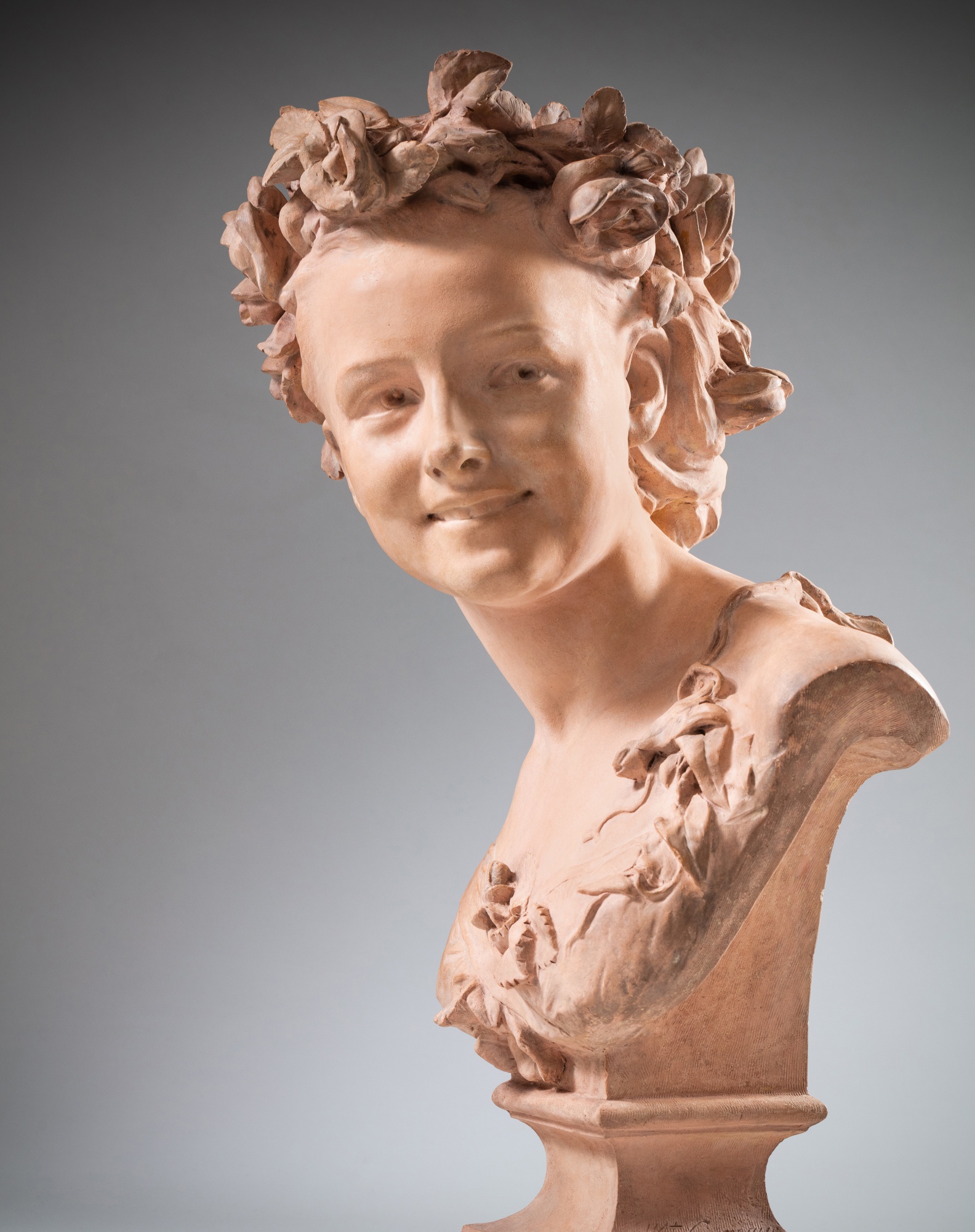 La Rieuse aux roses (Bust of a woman with roses) | 19th & 20th Century ...