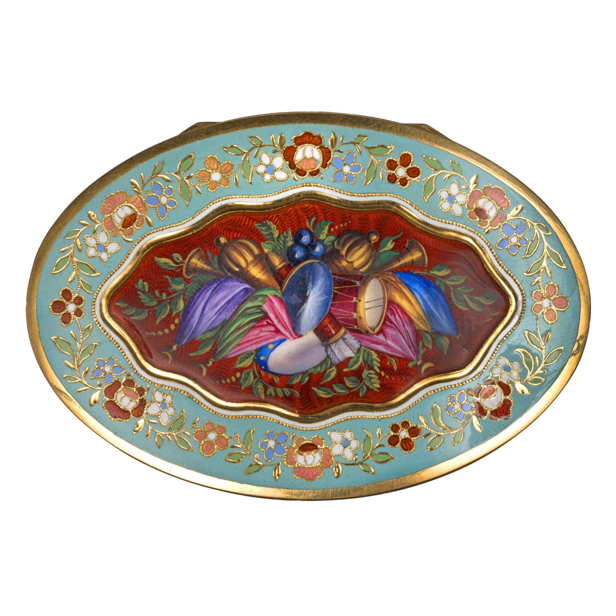 A gold and enamel snuff box, Geneva, circa 1830/35, for the Ottoman ...