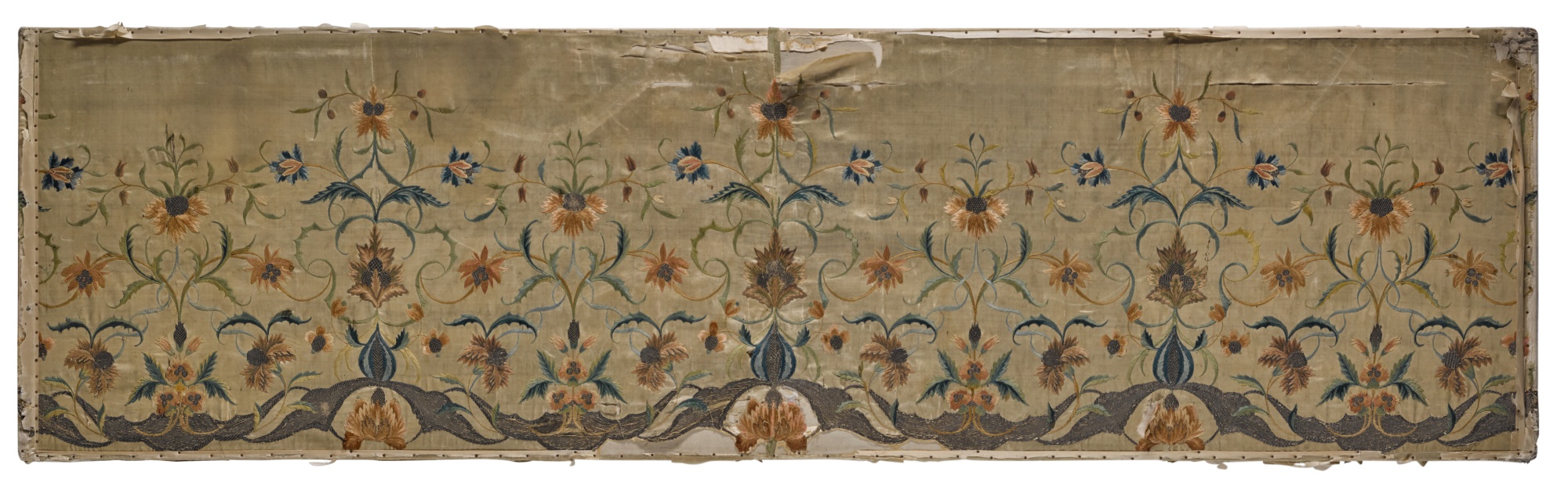 A group of three altar frontals (Antependium), Italian and French, 16th ...