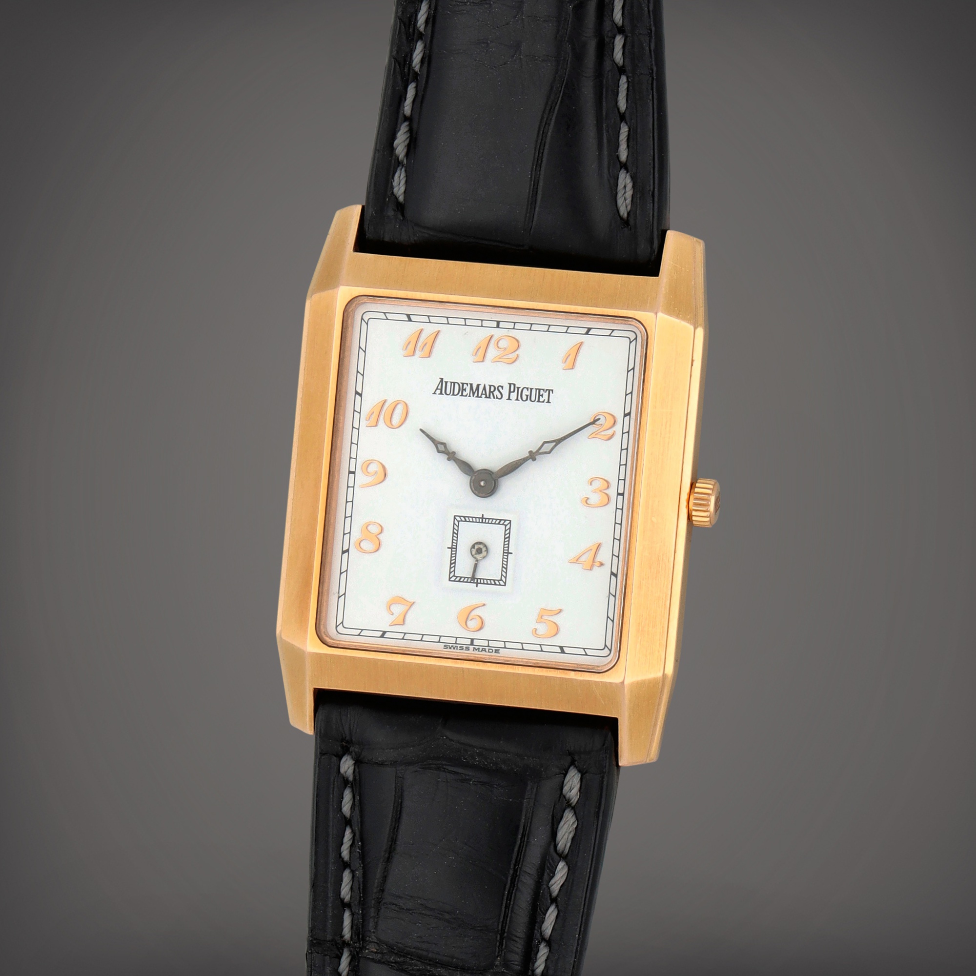 Edward Piguet, Reference 14918 | A pink gold wristwatch | Circa 1990 ...