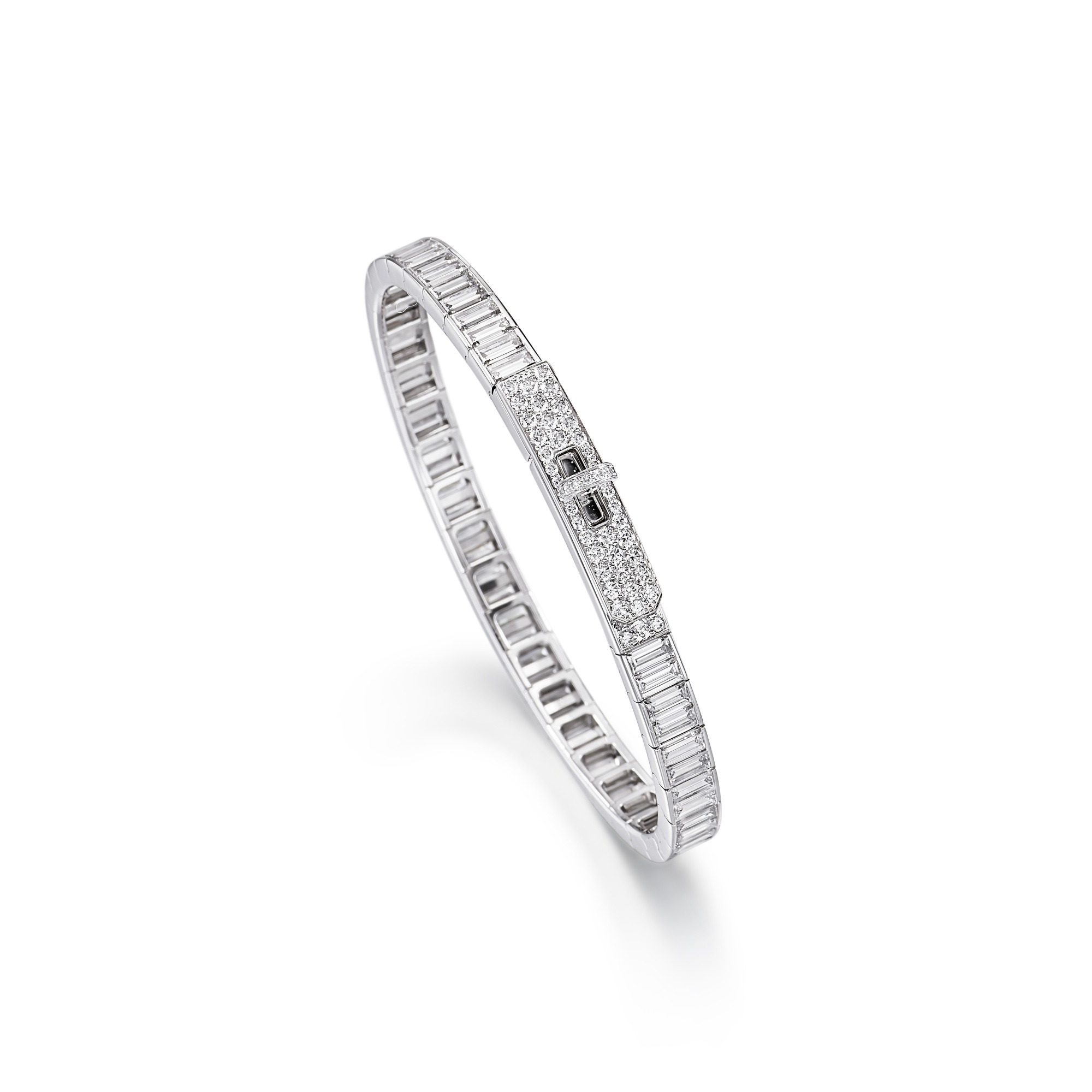 'Kelly' Diamond Bracelet | 愛馬仕 | 'Kelly' 鑽石 手鐲 | Magnificent Jewels I ...