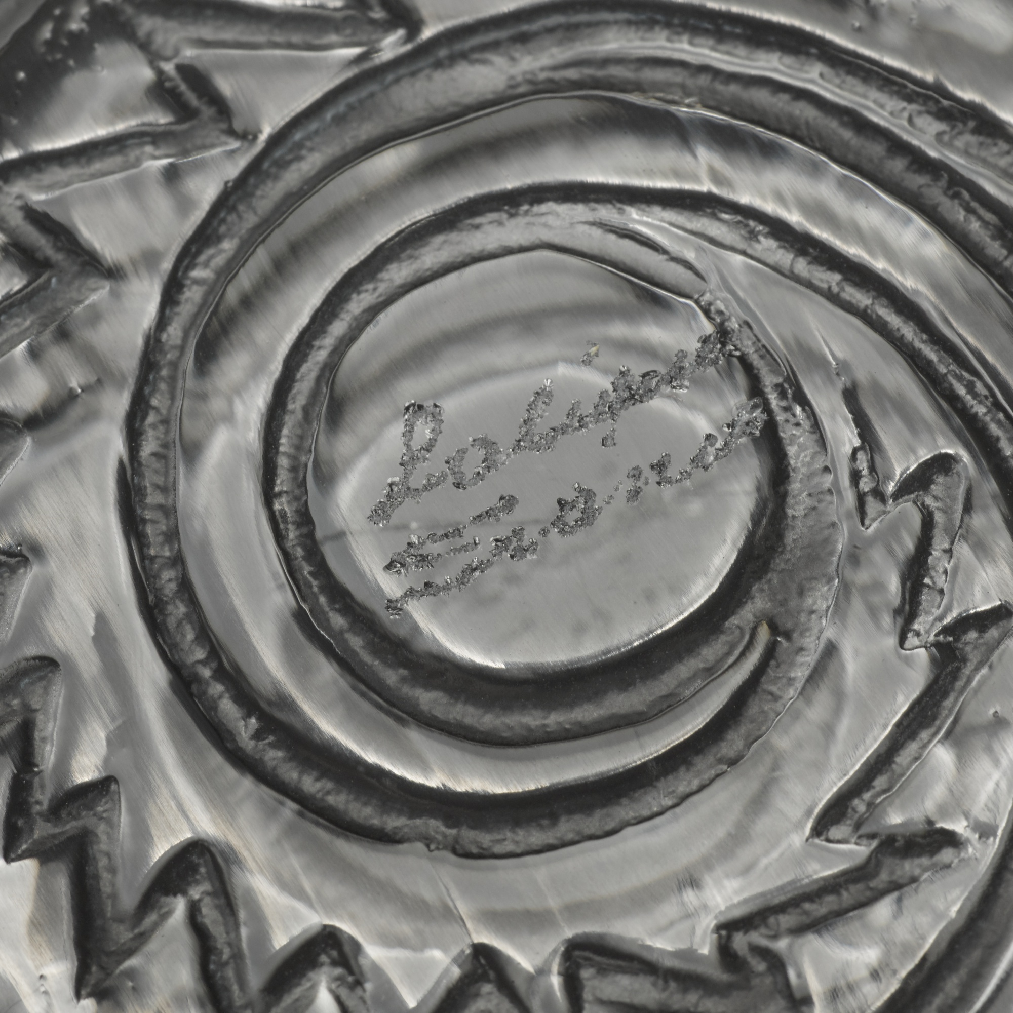 Seven various Lalique 'Pinson' pattern bowls, various dates 20th ...