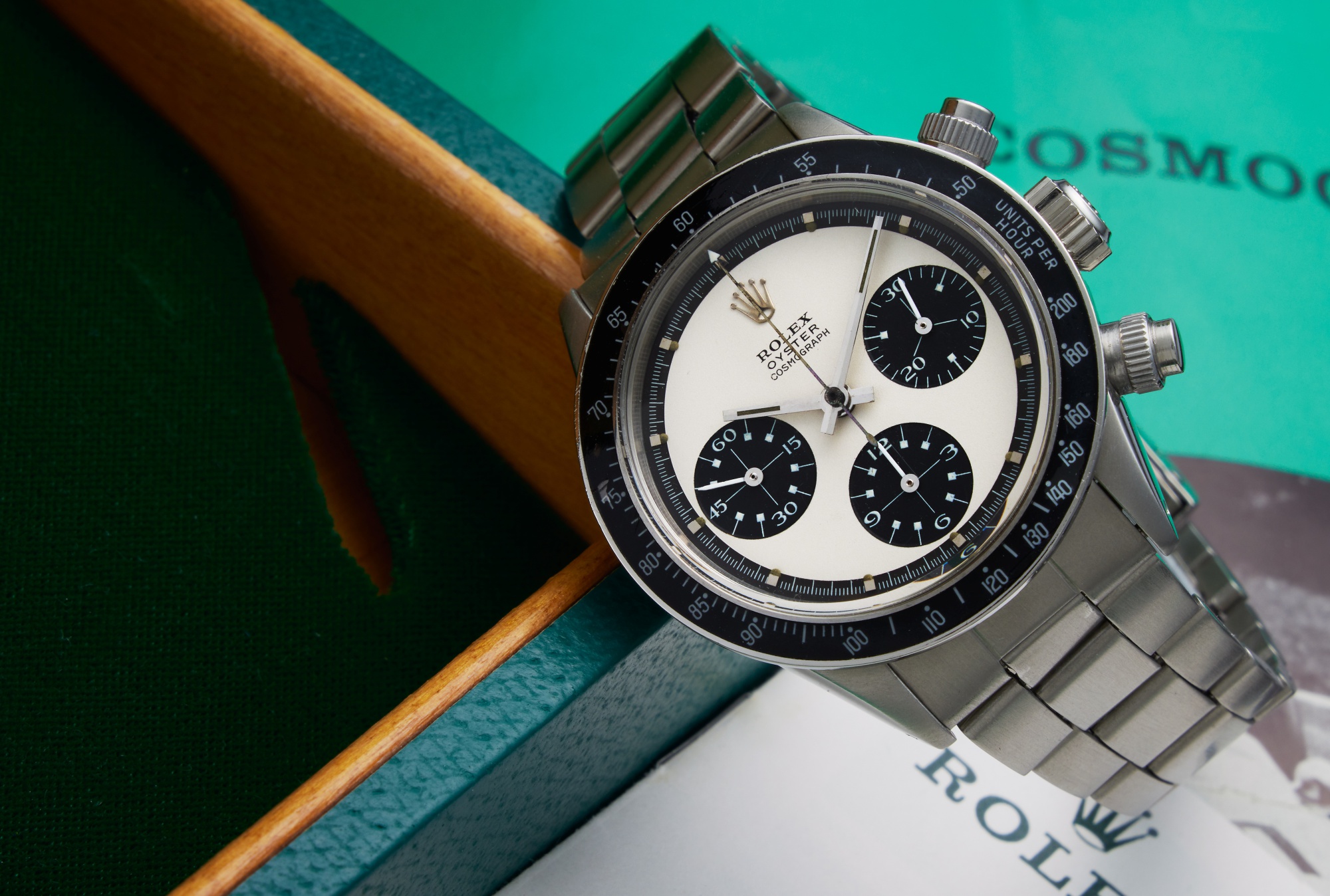 Reference 6263 Daytona 'Panda Paul Newman' | A stainless steel ...