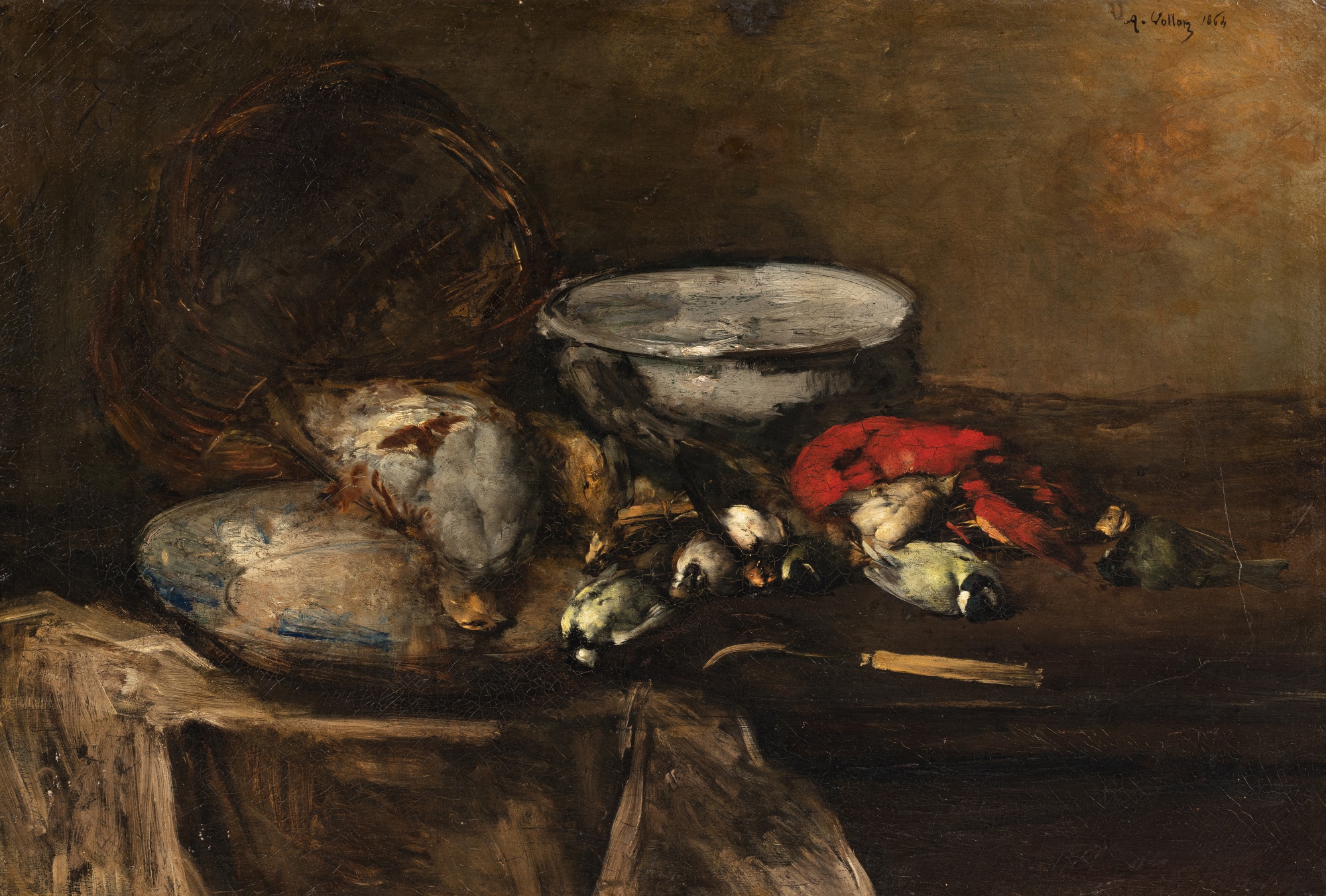 Still-life with wild game | Nature morte au gibier | Tableaux Dessins Sculptures 1300-1900 ...