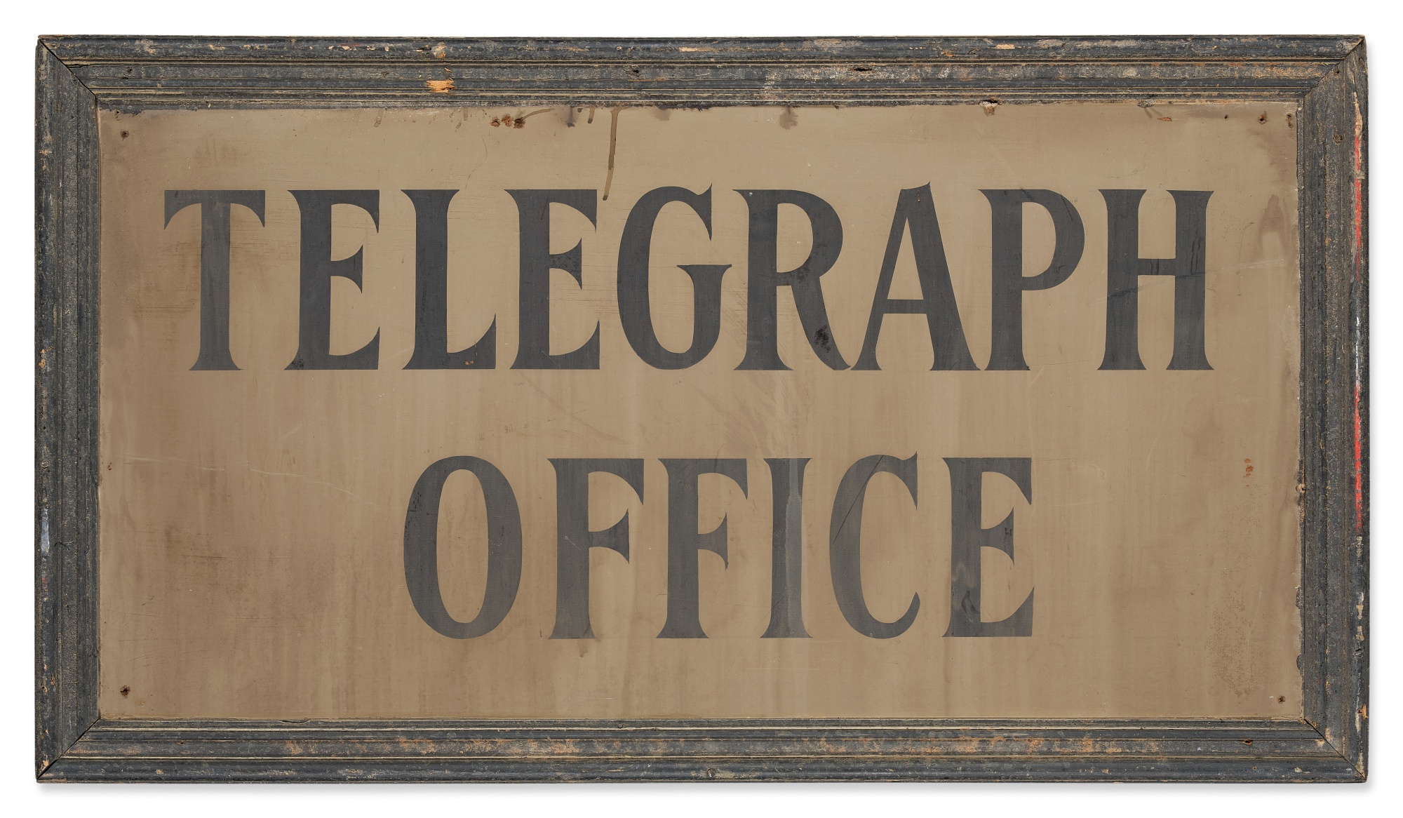 "The Sting" | Prop "Telegraph Office" Sign | A Life & Legacy: The ...