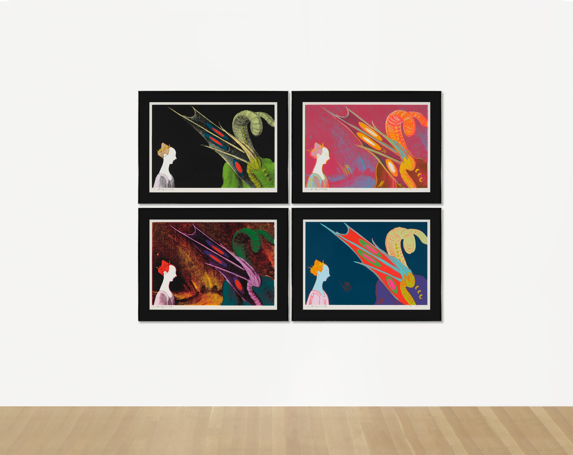 Details of Renaissance Paintings (Paolo Uccello, St. George and the ...