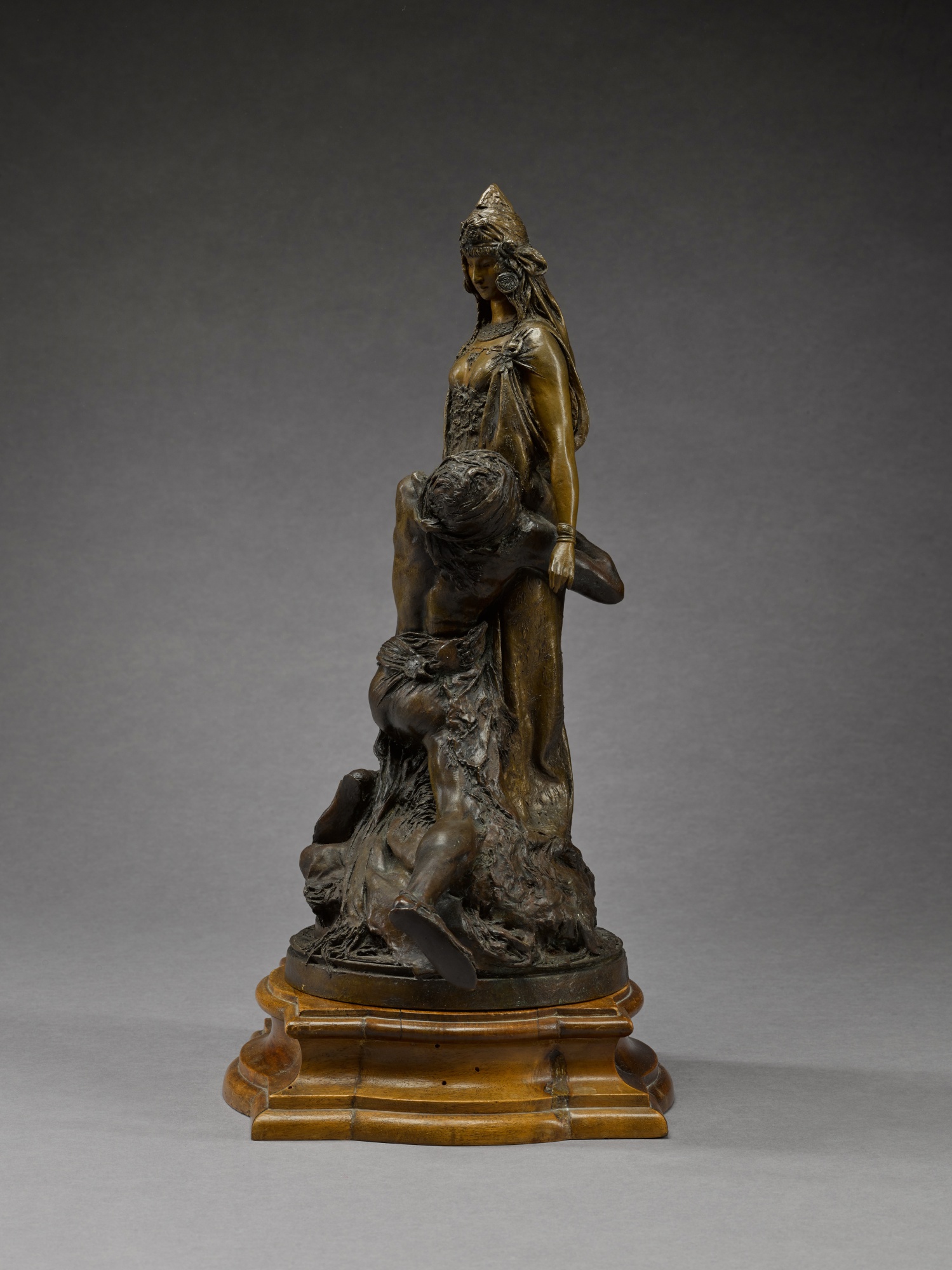 Salammbô chez Matho (Matho kneeling before Salammbo) | 19th & 20th ...