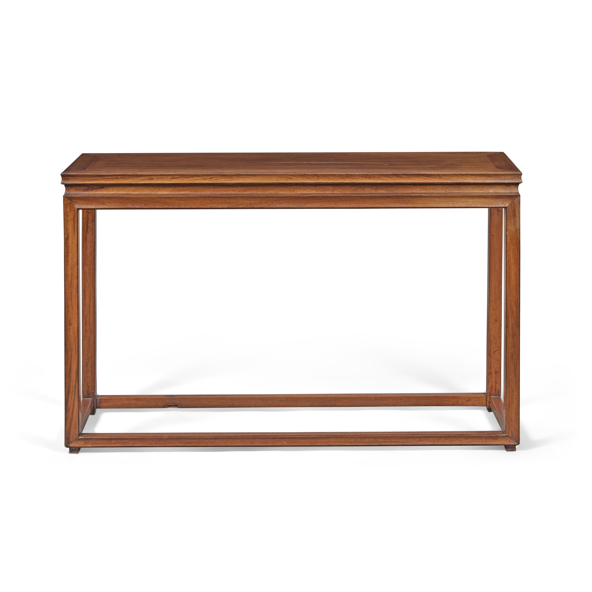 A 'huanghuali' thumb-molded corner-leg table, Qing dynasty, 19th ...