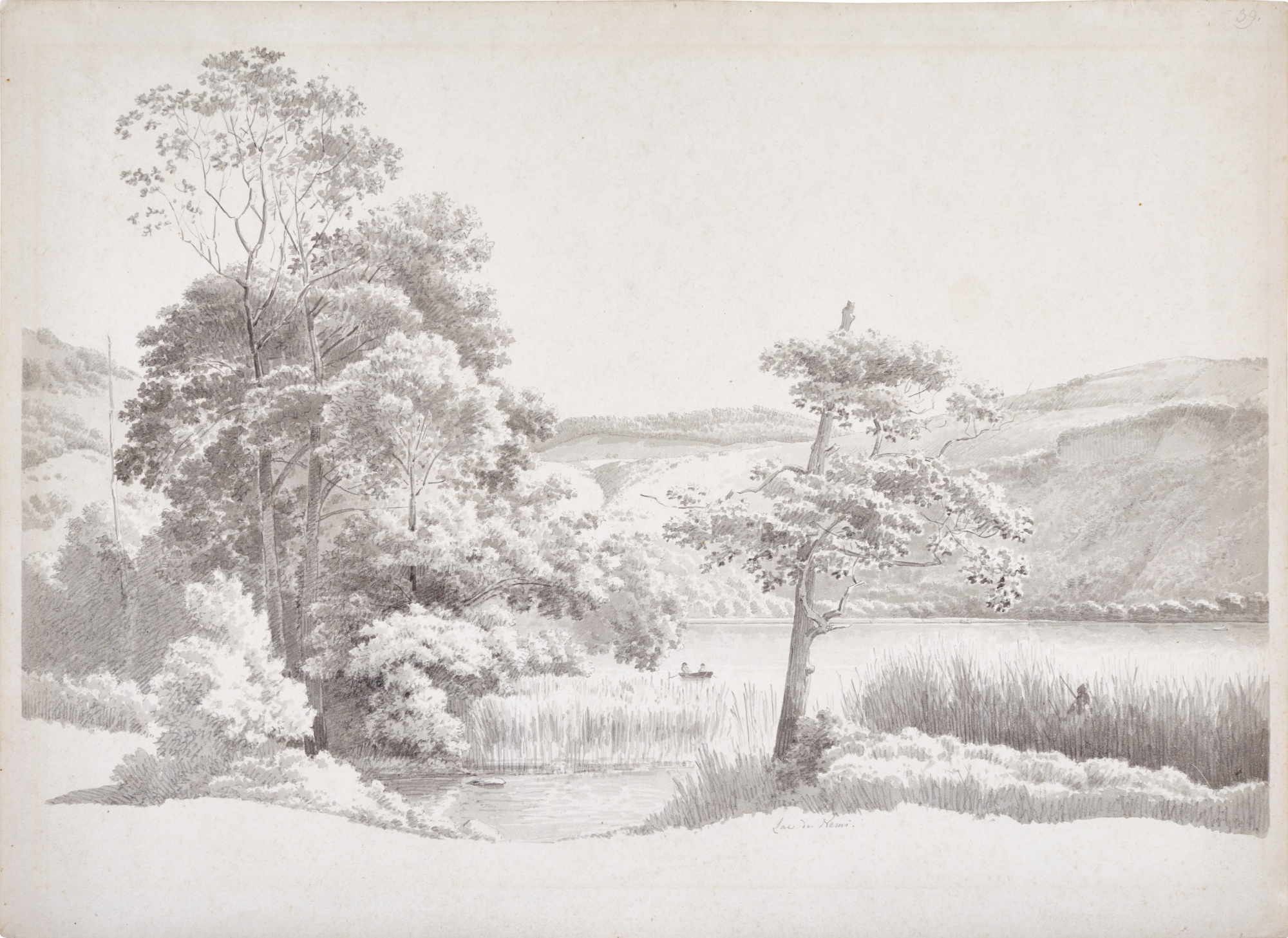 View of Lake Nemi | Old Master and British Works on Paper | 2023 ...