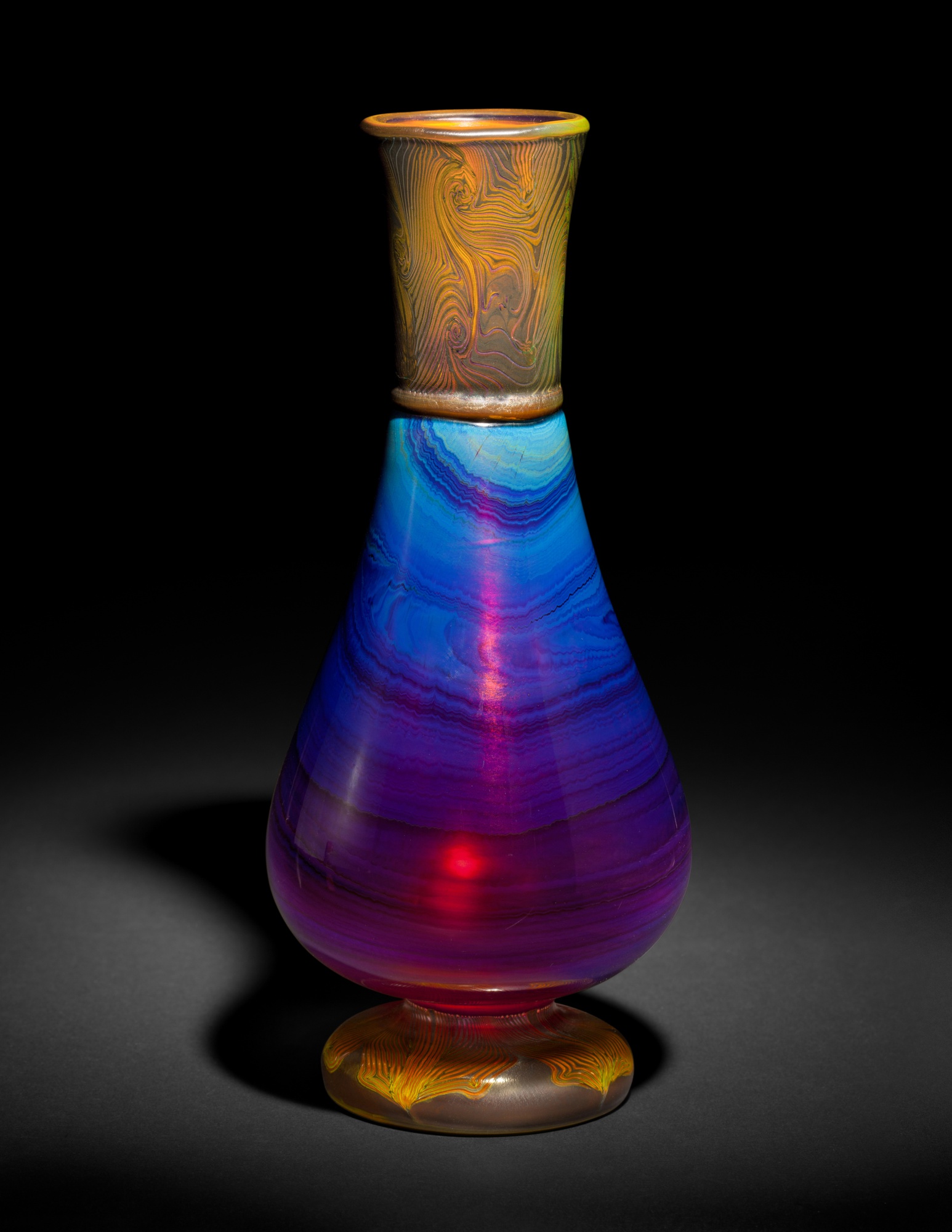 "Byzantine" Vase | The Doros Collection: The Art Glass of Louis Comfort ...