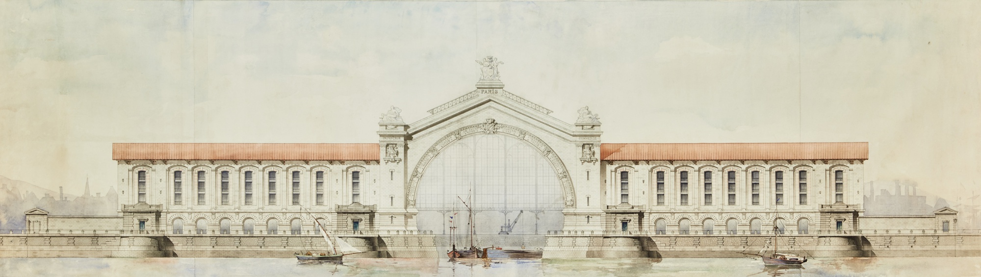 An Architectural Design for a Port Entrance, Paris | Design 17/20 ...