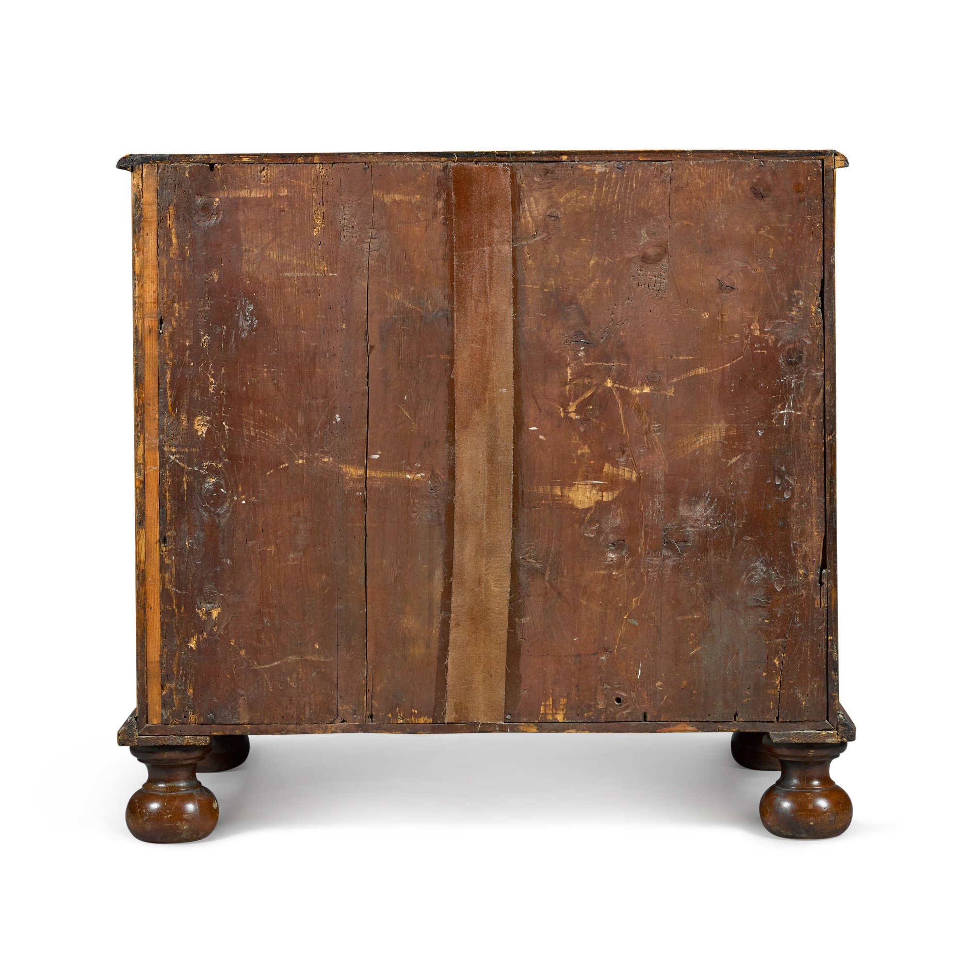 A William and Mary inlaid walnut chest of drawers, early 18th century ...